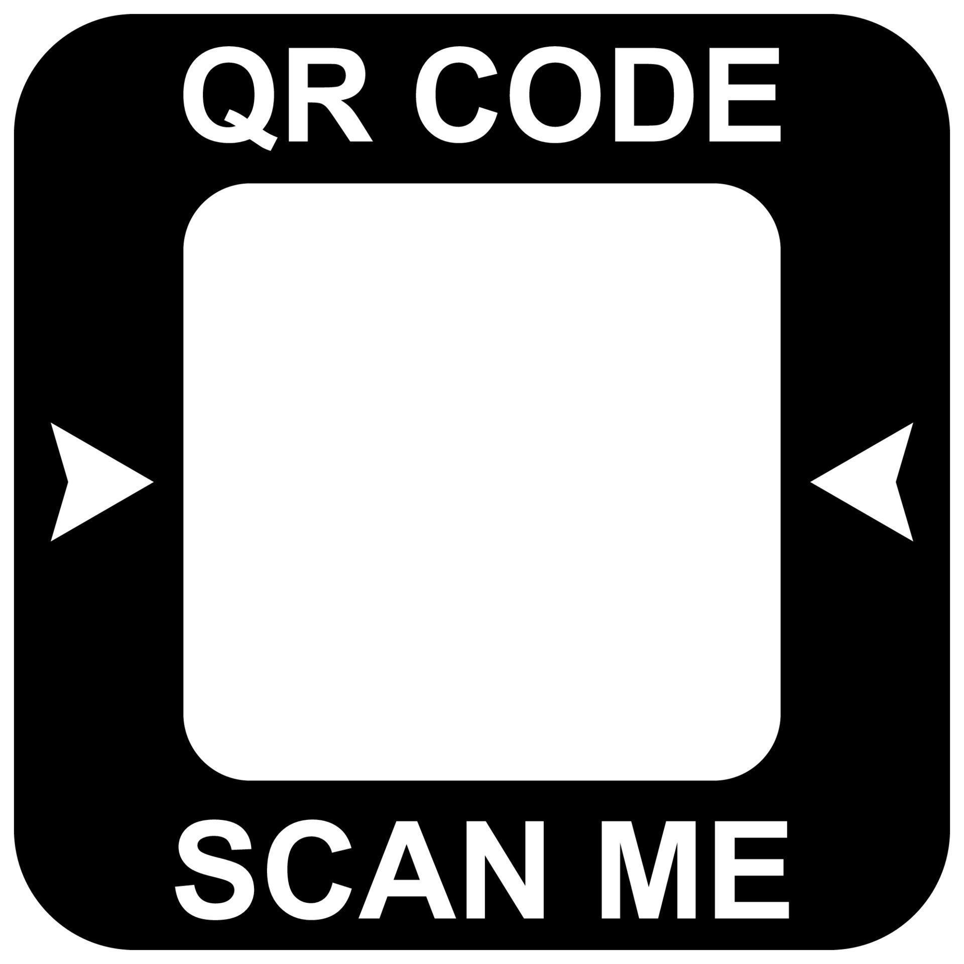 Scan Me Qr Code Arrow Logo Mockup Scanner Qr Code 20714875 Vector Art At Vecteezy
