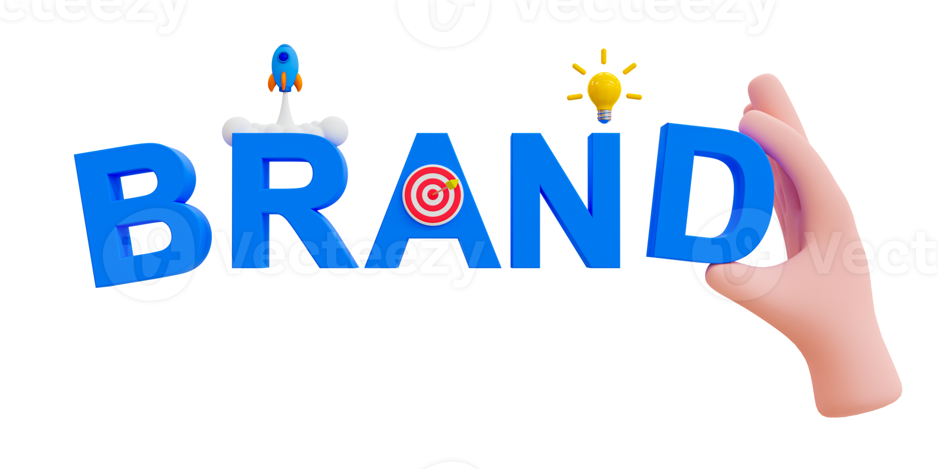 3d minimal brand concept. Company brand improves awareness and perception of value. Business ...