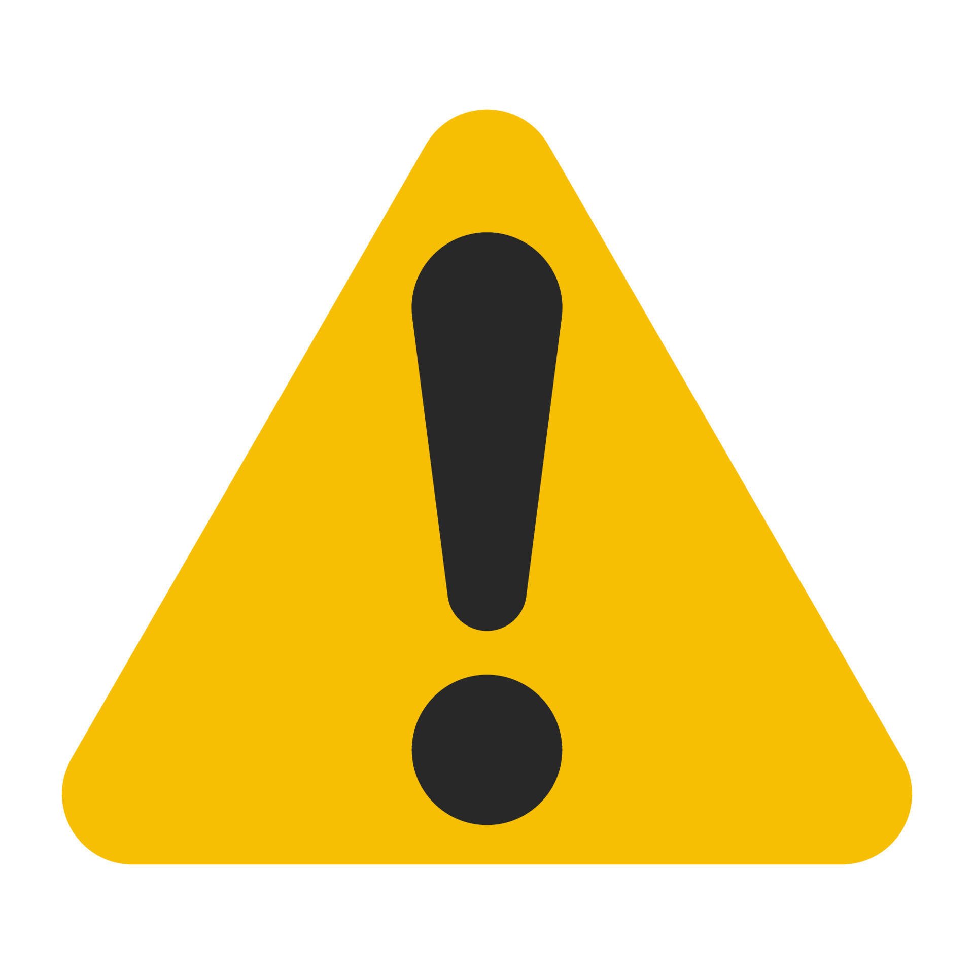 Yellow Triangle Icon