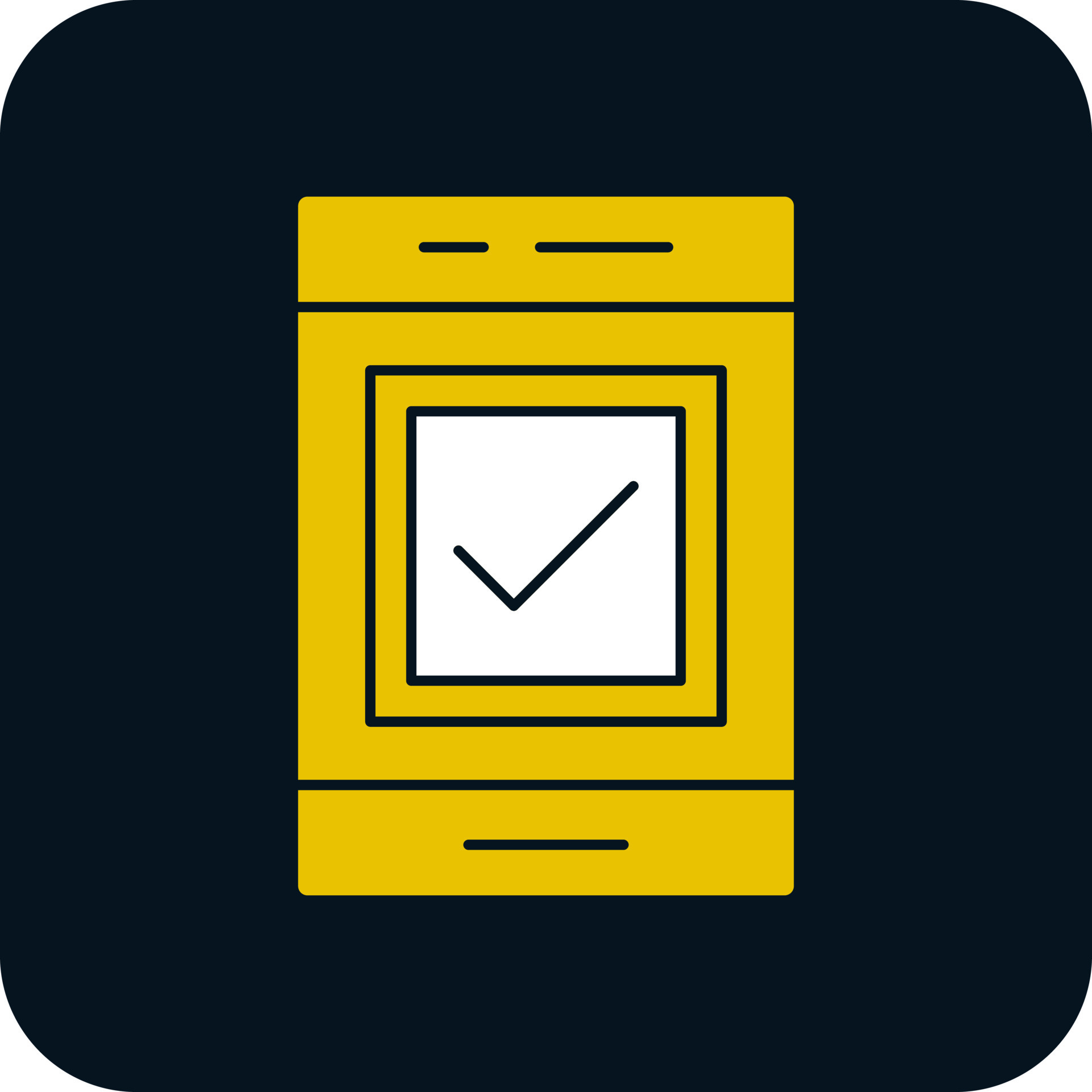 Checkbox Vector Icon Design 20717937 Vector Art at Vecteezy