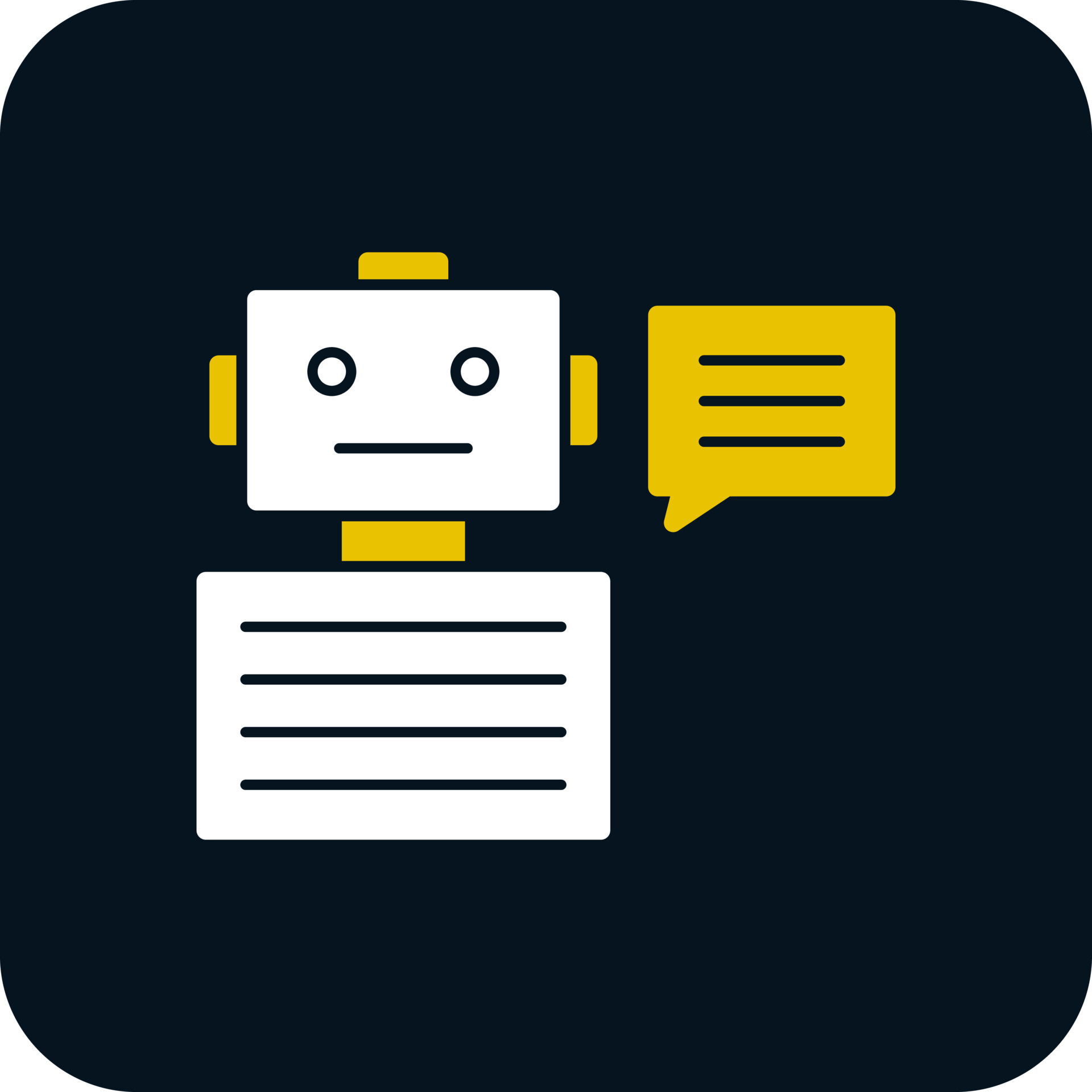 Chatbot Vector Icon Design 20719458 Vector Art at Vecteezy Chatbot Vector Icon Design 20719458 Vector Art at Vecteezy