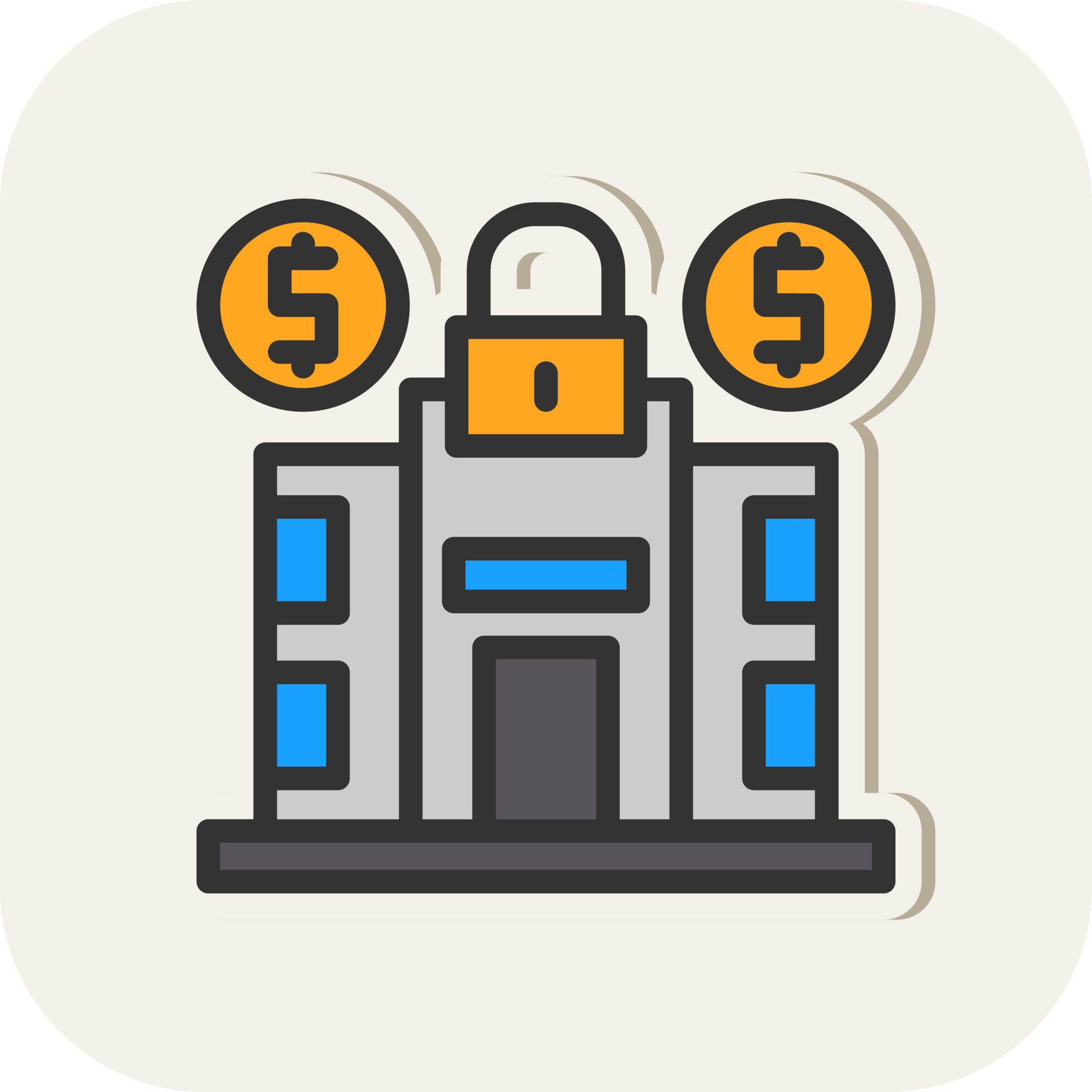 Fixed Asset Vector Icon Design 20720895 Vector Art At Vecteezy