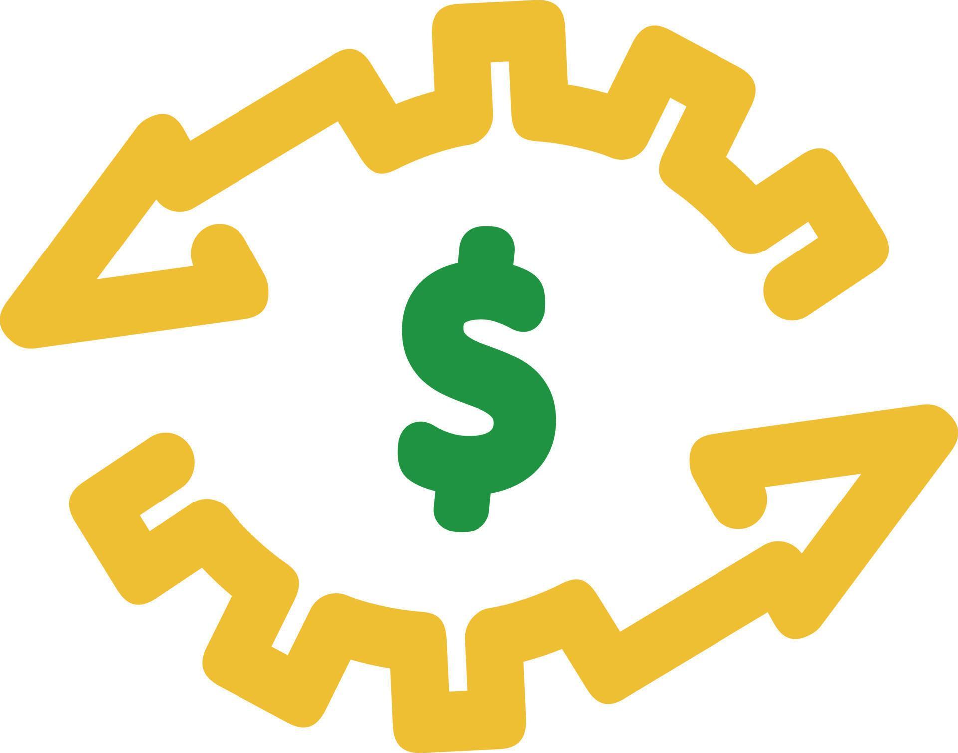 Cash Flow Vector Icon 20721708 Vector Art at Vecteezy