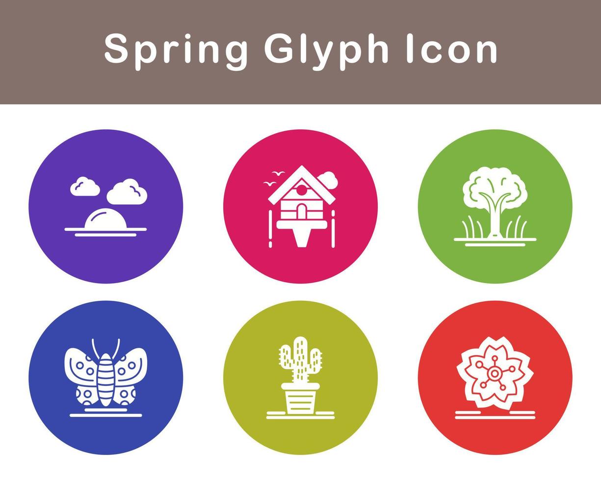 Spring Vector Icon Set 20730474 Vector Art at Vecteezy