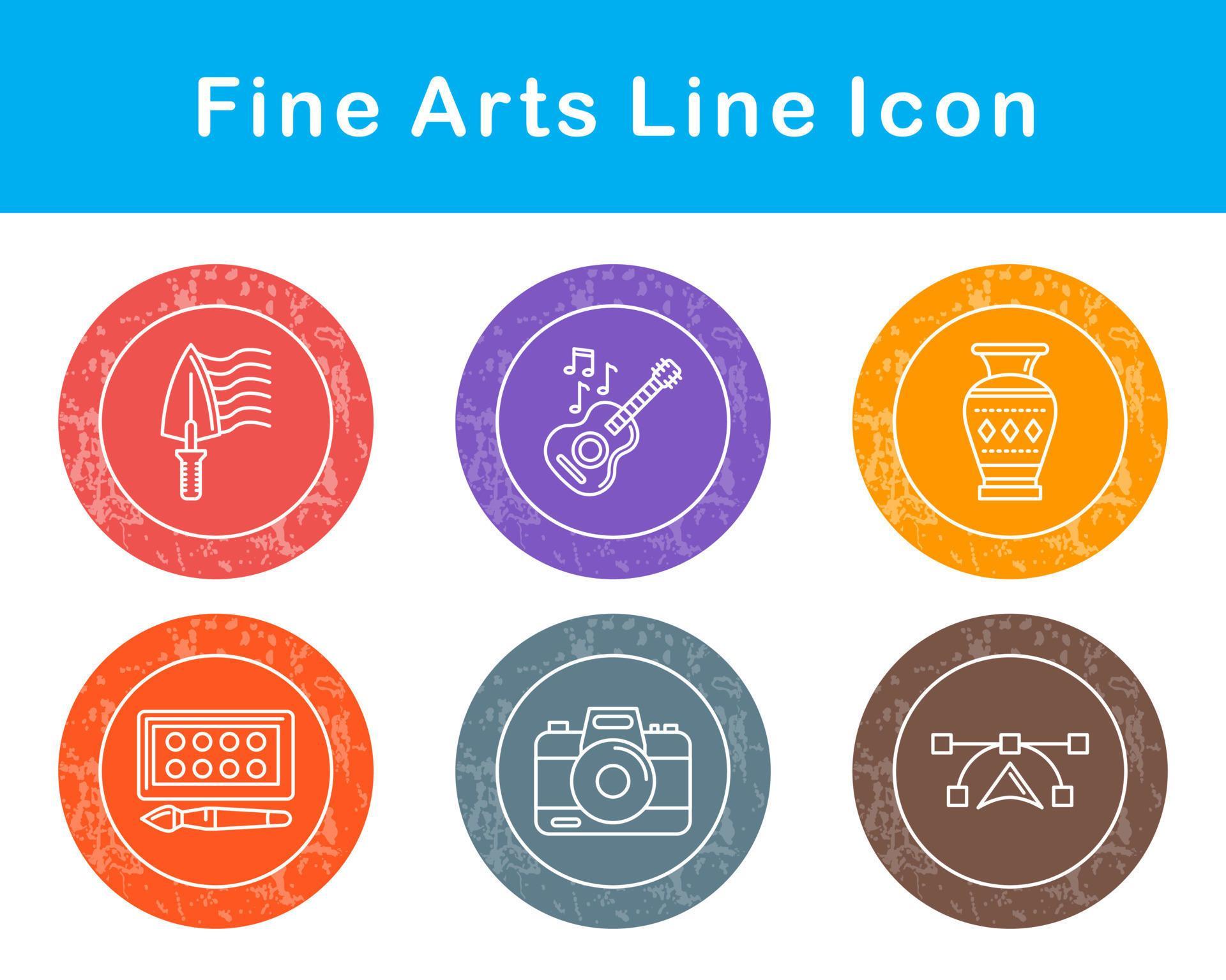Fine Arts Vector Icon Set 20730612 Vector Art at Vecteezy