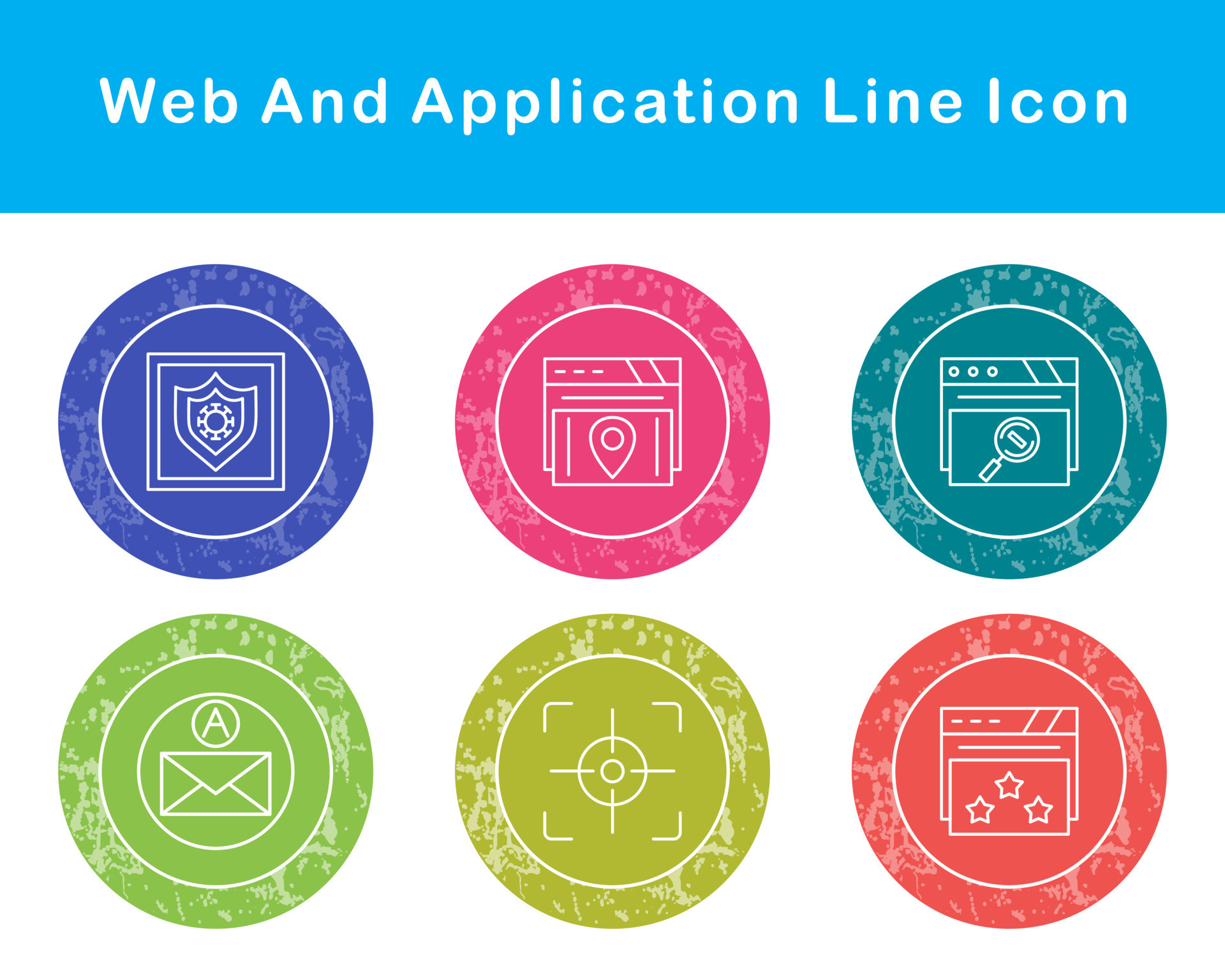 Web And Application Vector Icon Set 20731660 Vector Art at Vecteezy