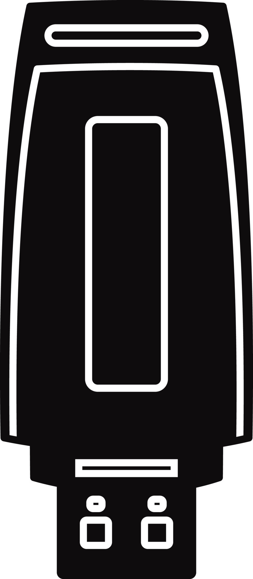 Technology tool wireless data storage flash disk pc plate line vector ... Technology tool wireless data storage flash disk pc plate line vector ...