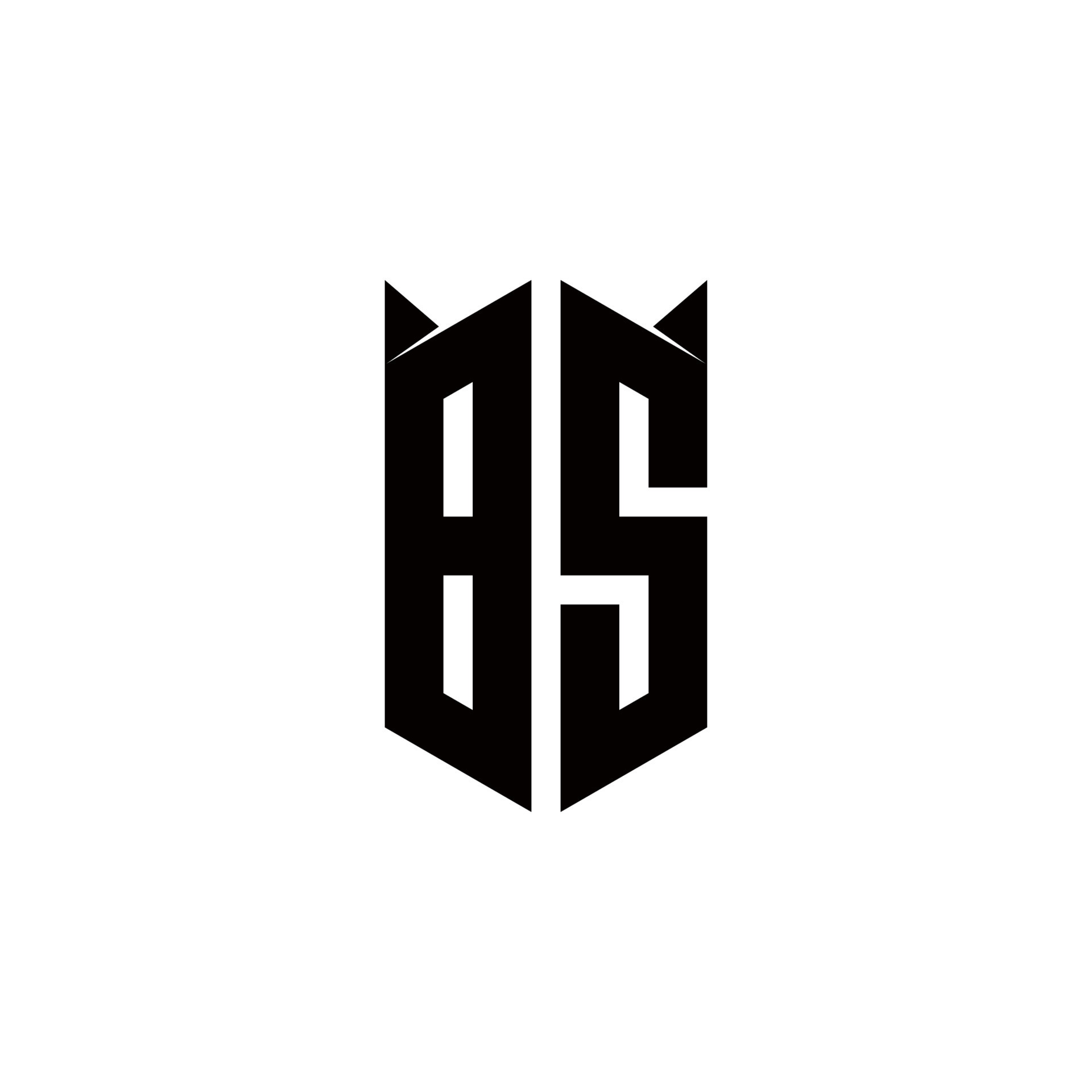 BS Logo monogram with shield shape designs template 20740004 Vector Art ... BS Logo monogram with shield shape designs template 20740004 Vector Art ...