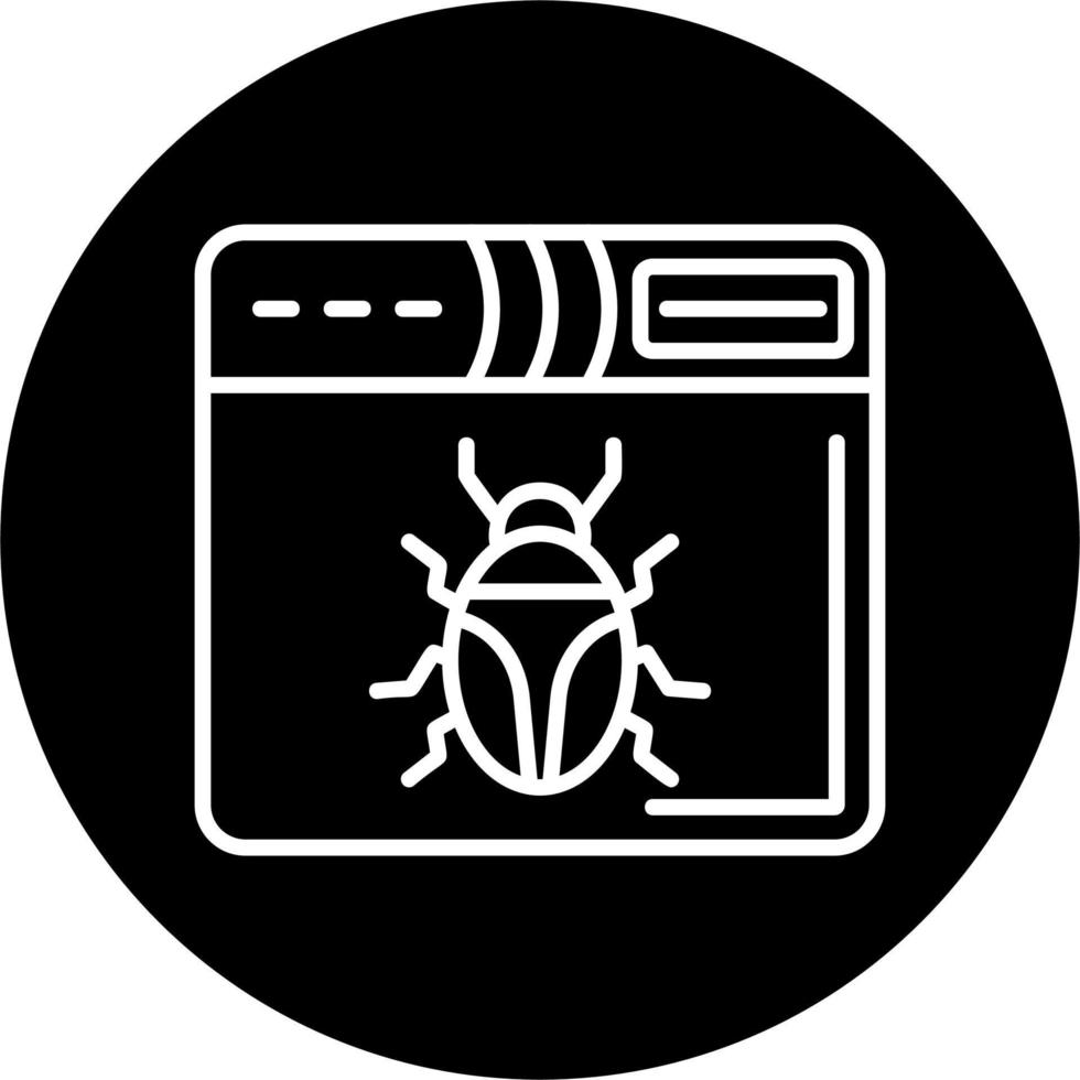 Web Bug Vector Icon 20741695 Vector Art At Vecteezy