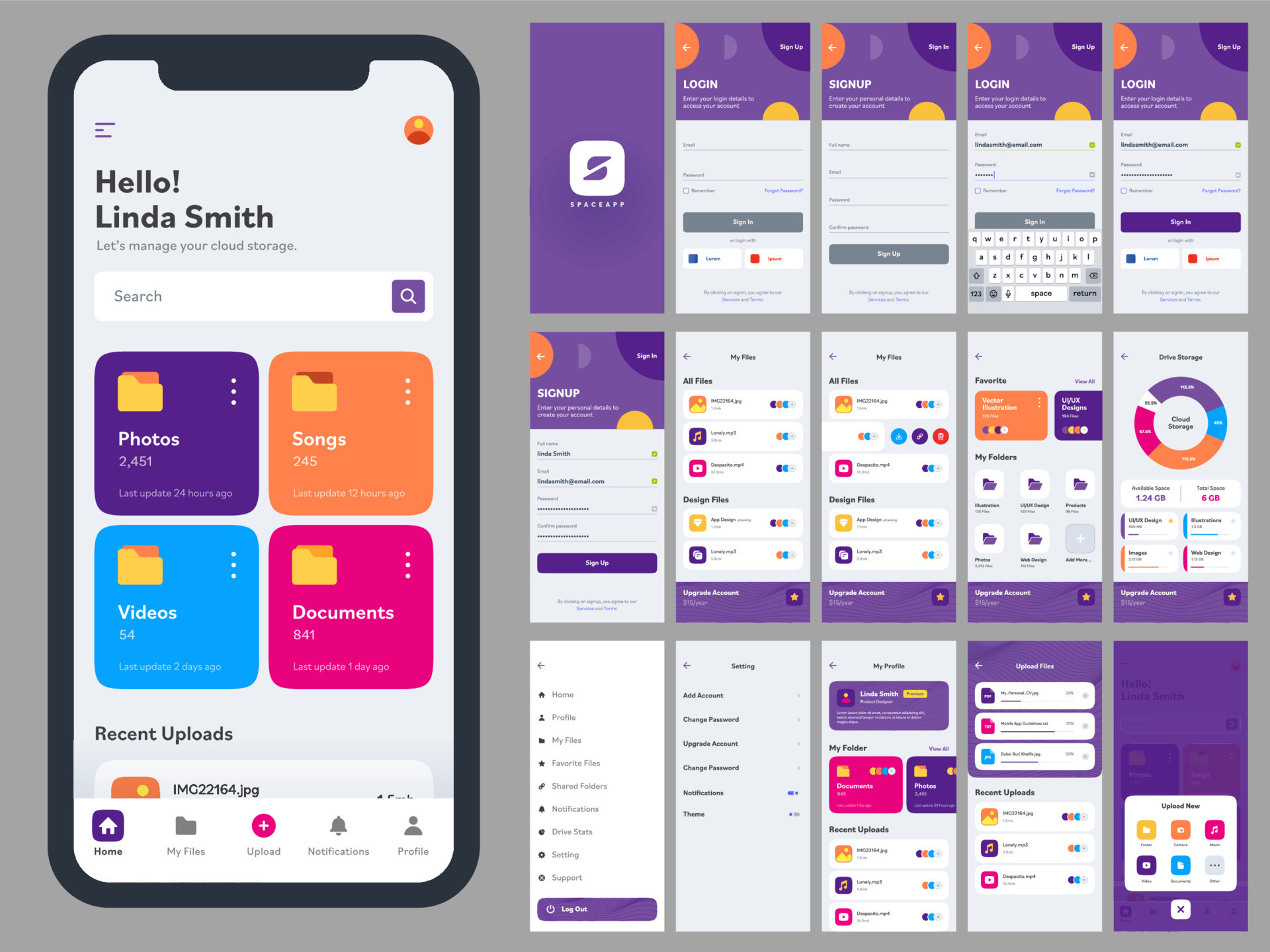 Mobile App UI Kit With Different GUI Layout Including Log In, Create ... Mobile App UI Kit With Different GUI Layout Including Log In, Create ...