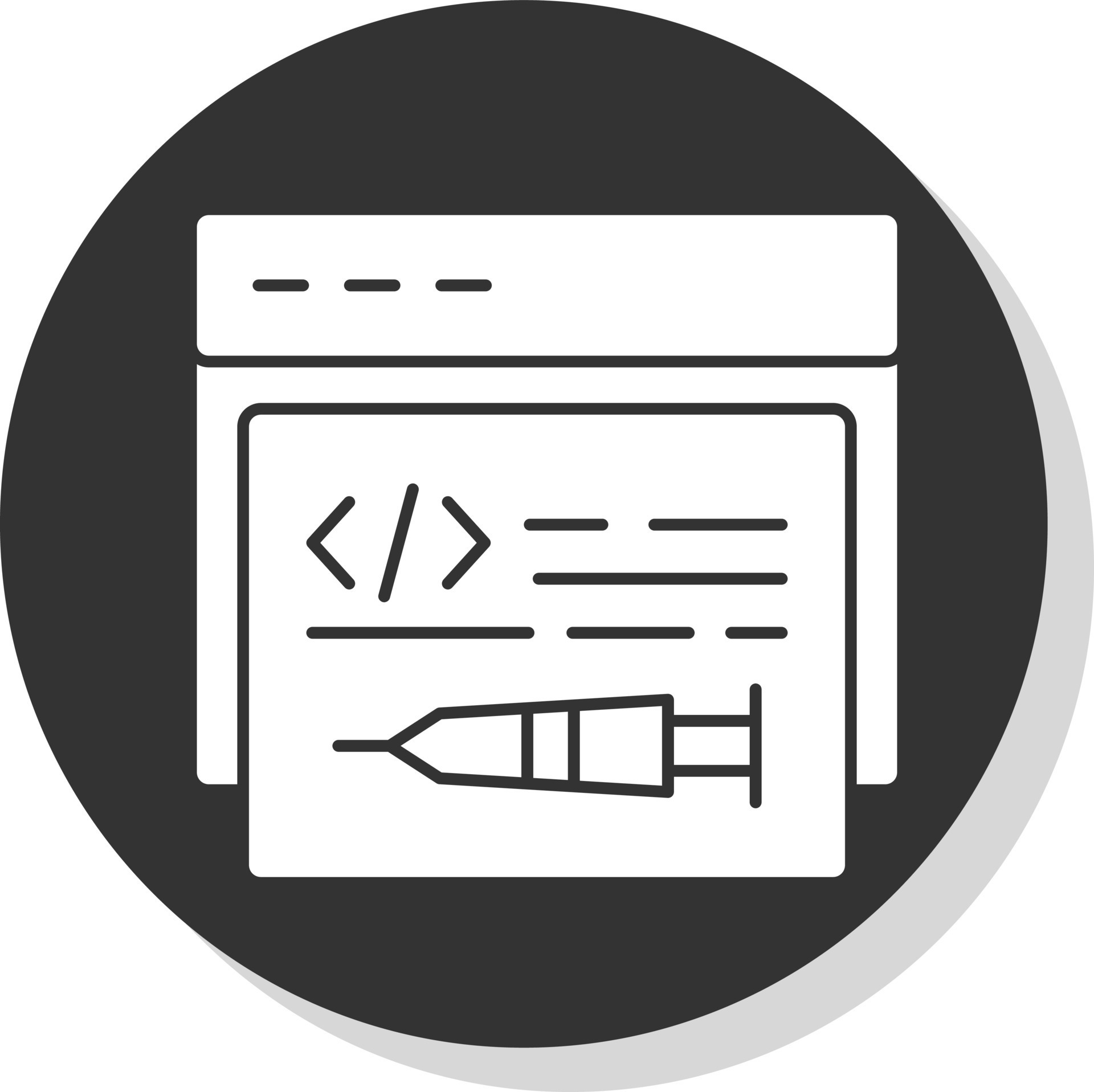 Code Injection Vector Icon Design 20747848 Vector Art At Vecteezy