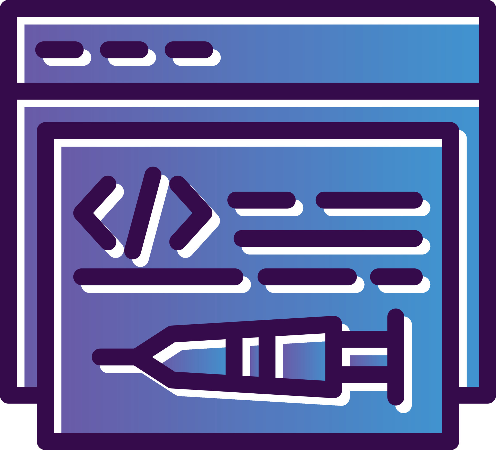 Code Injection Vector Icon Design 20748462 Vector Art at Vecteezy Code Injection Vector Icon Design 20748462 Vector Art at Vecteezy