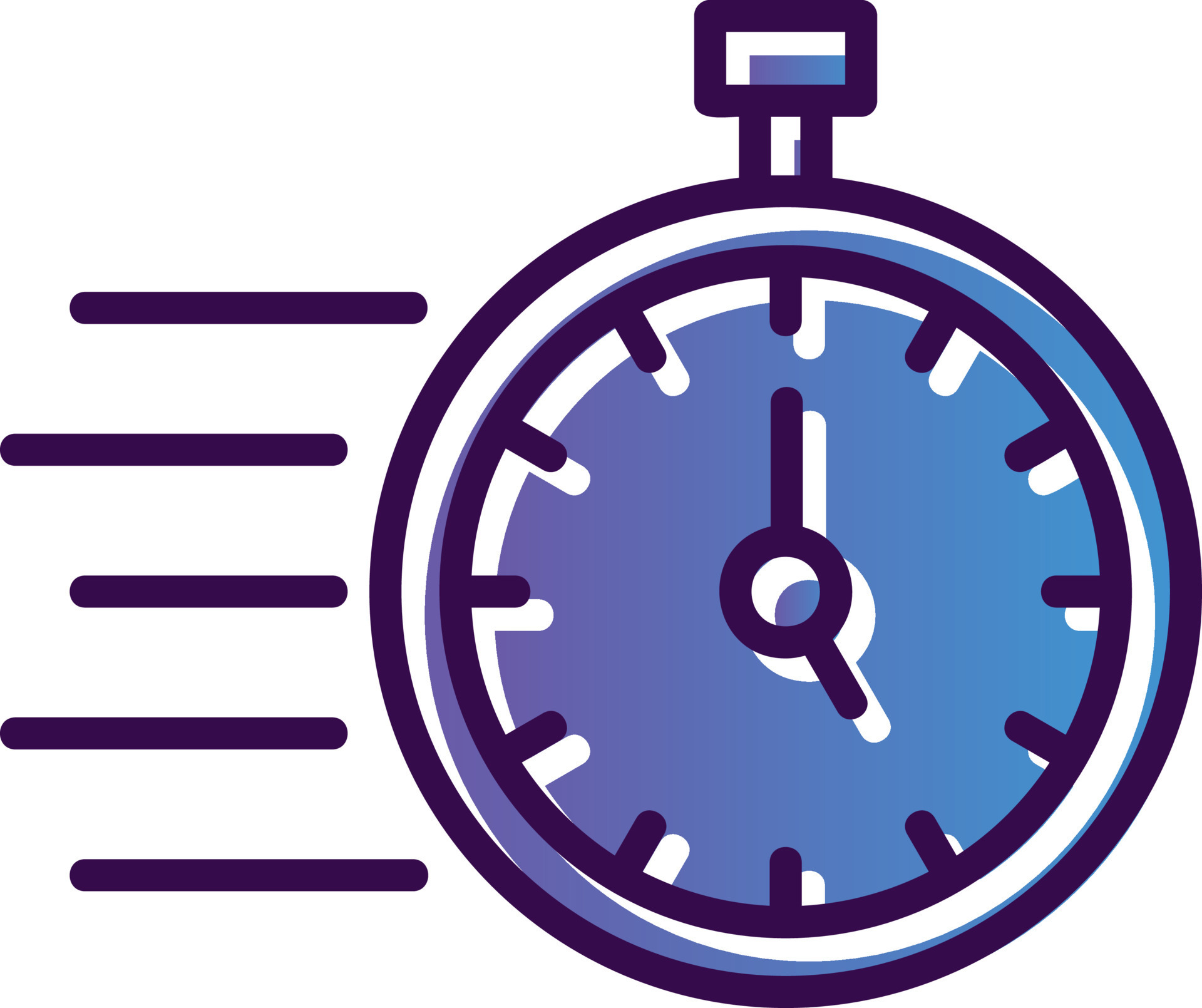Fast Time Vector Icon Design 20748948 Vector Art At Vecteezy