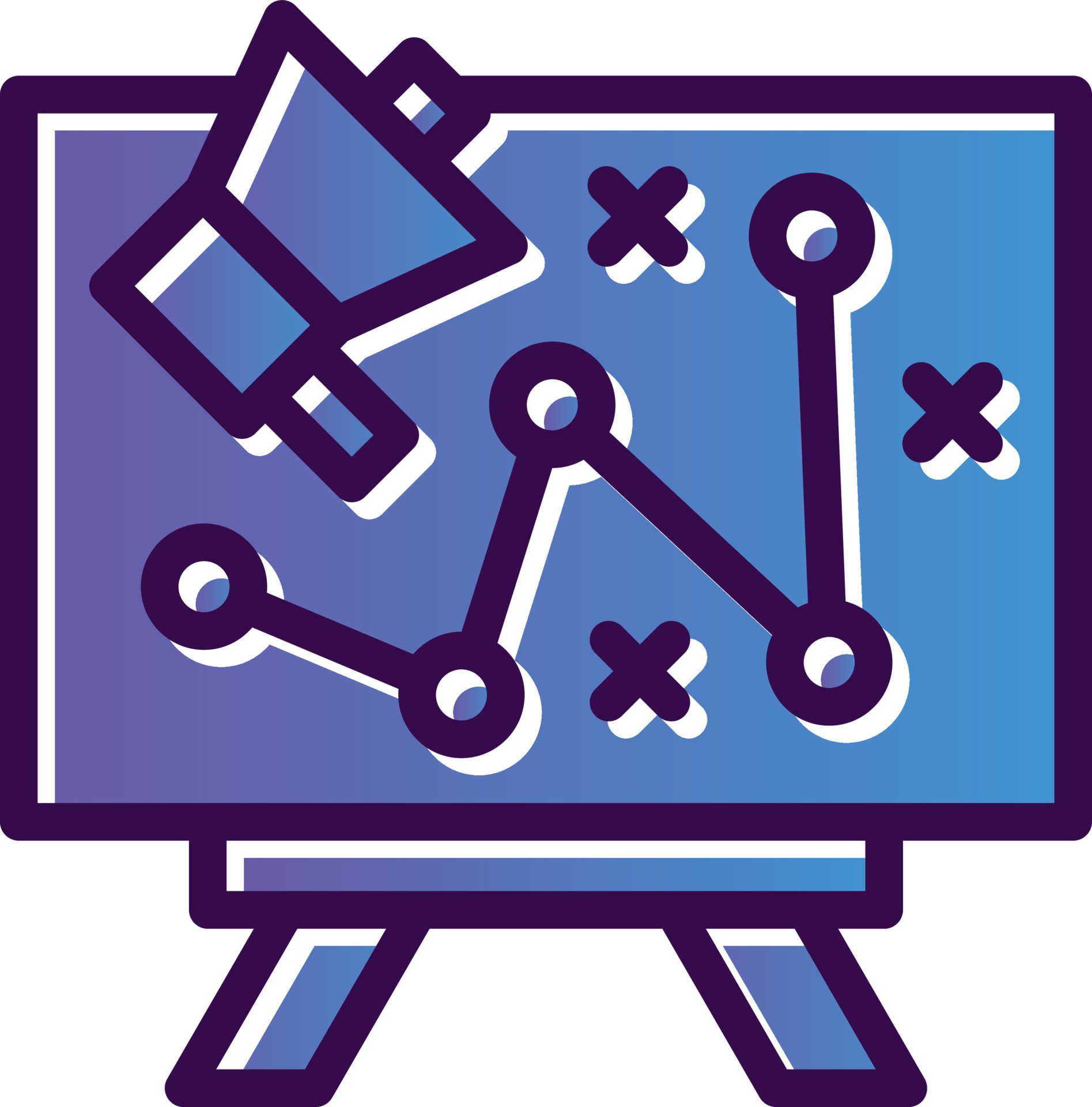 Marketing Strategy Vector Icon Design 20749547 Vector Art at Vecteezy