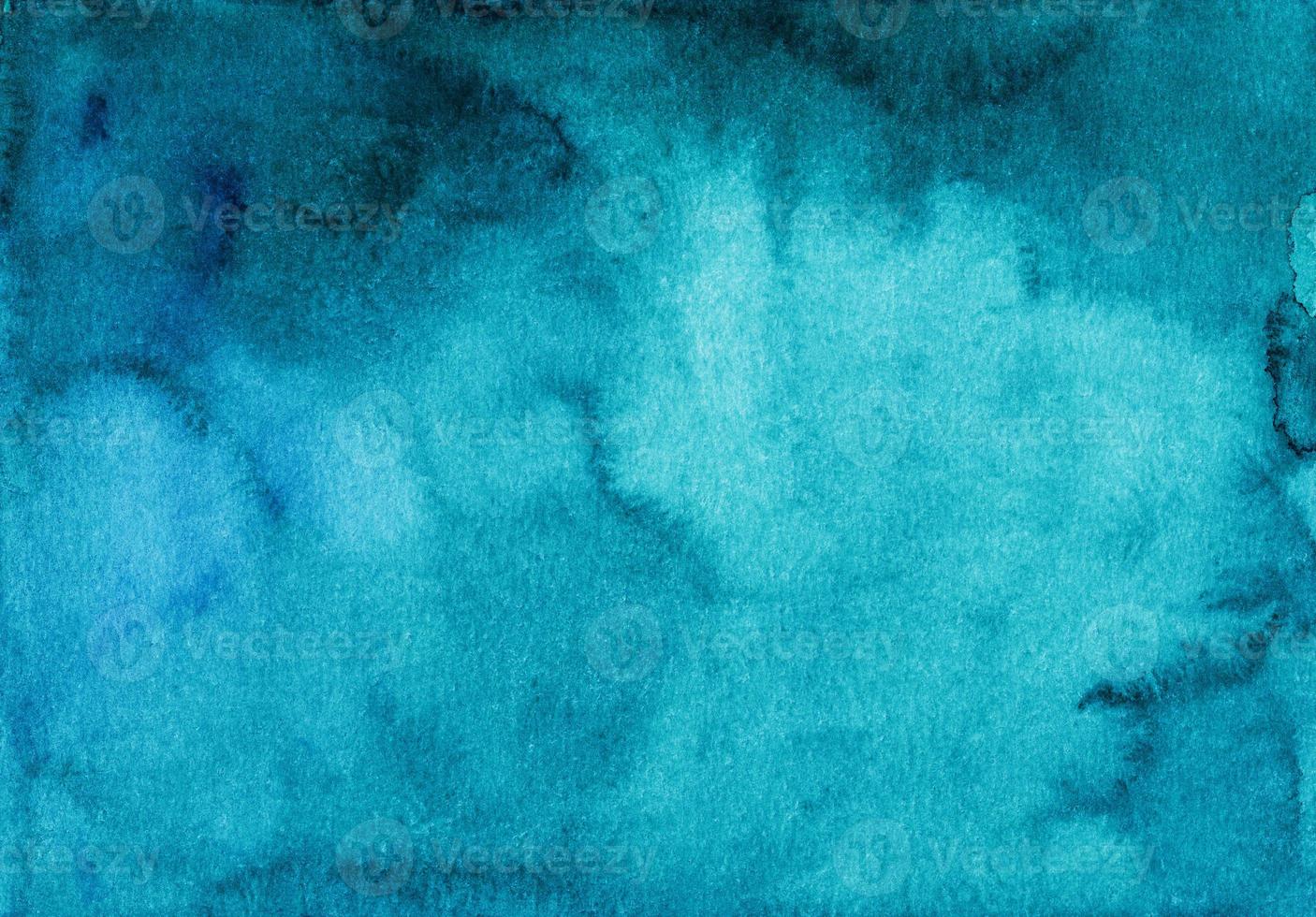 Watercolor turquoise gradient background texture. Aquarelle liquid ... Watercolor turquoise gradient background texture. Aquarelle liquid ...