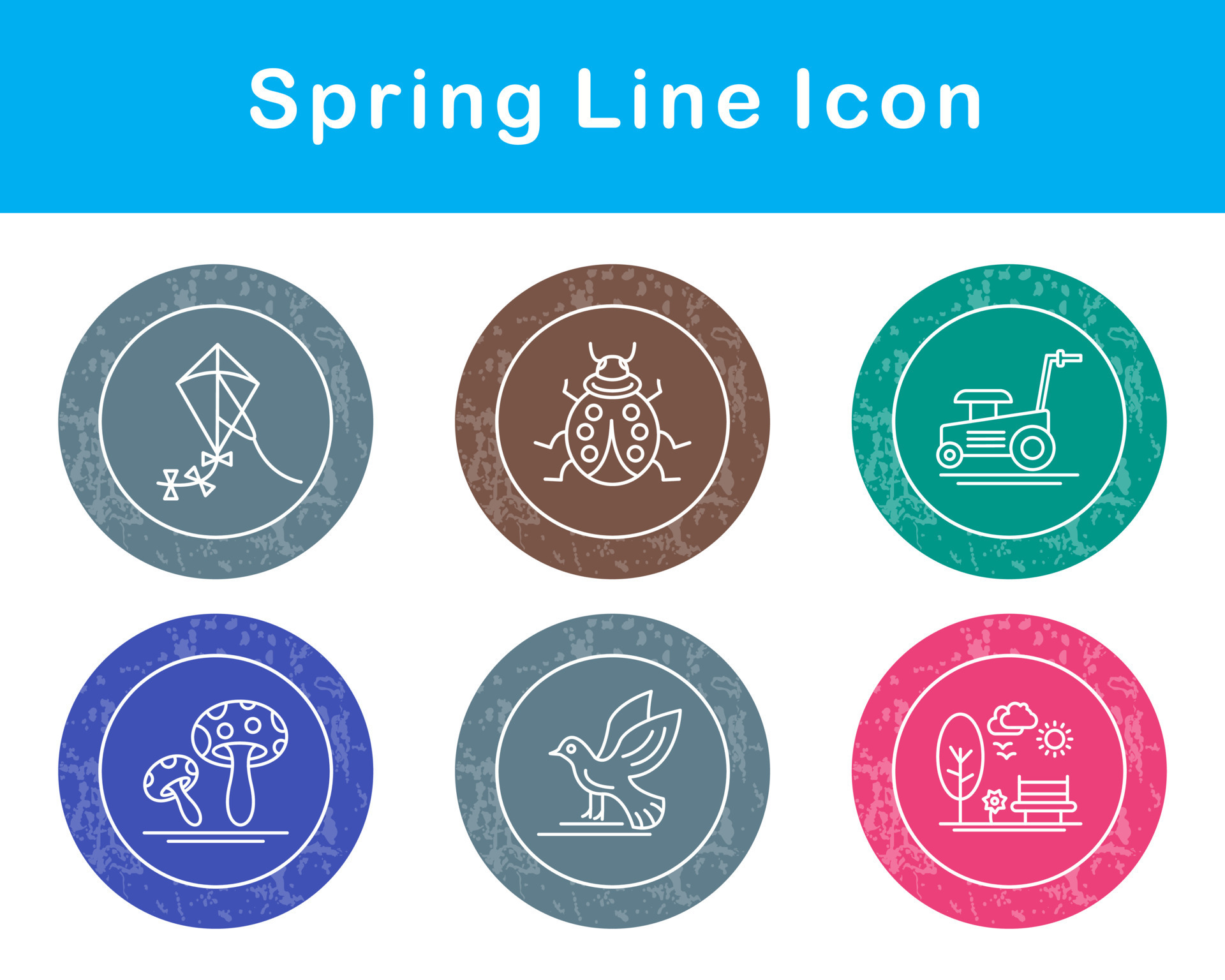 Spring Vector Icon Set 20761966 Vector Art at Vecteezy