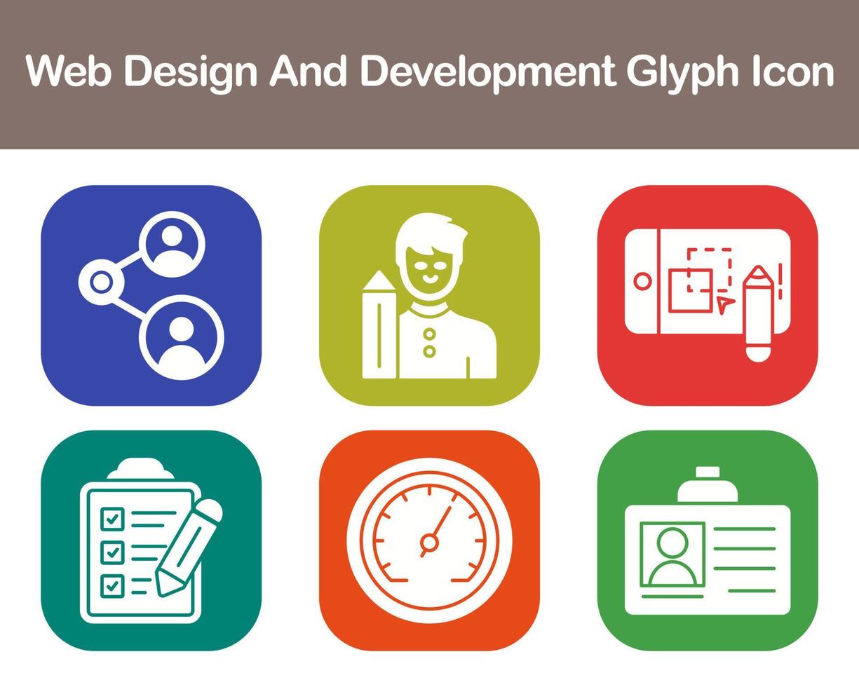 Web Design And Development Vector Icon Set 20762277 Vector Art at Vecteezy