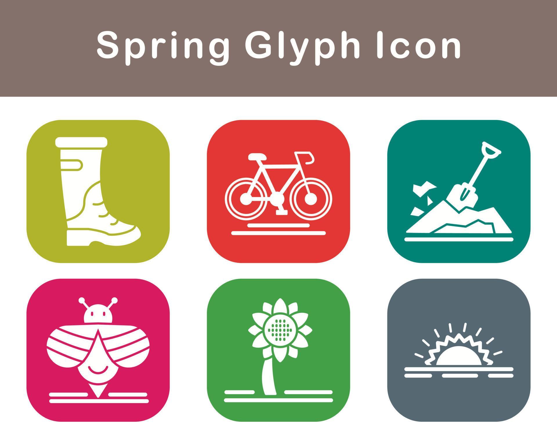 Spring Vector Icon Set 20763081 Vector Art at Vecteezy