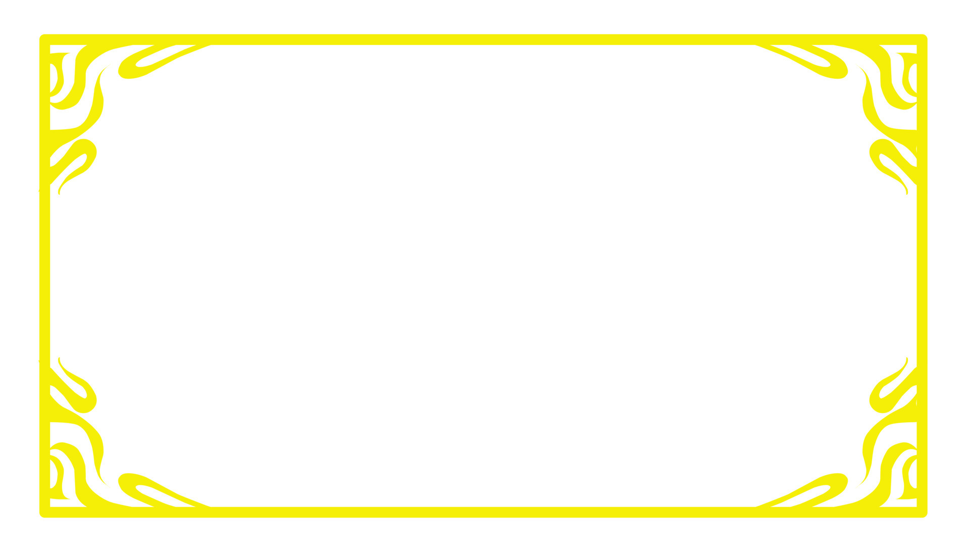 Abstract background with simple vintage yellow texture frame border ...