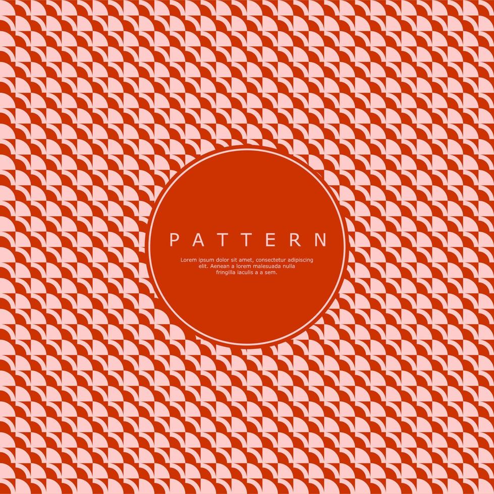 Ornate circle curve line abstract seamless pattern. Simple round repeat pattern. 20765156 Vector ...