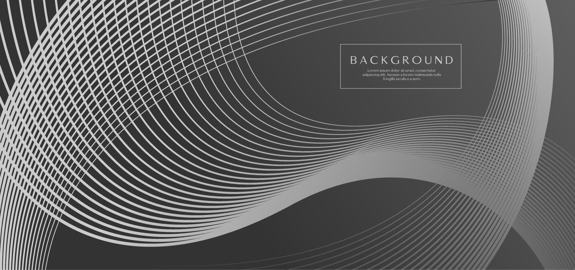 Greyscale Modern Blend Wave Line Abstract Background Flowing Waves Lines Design 20765169
