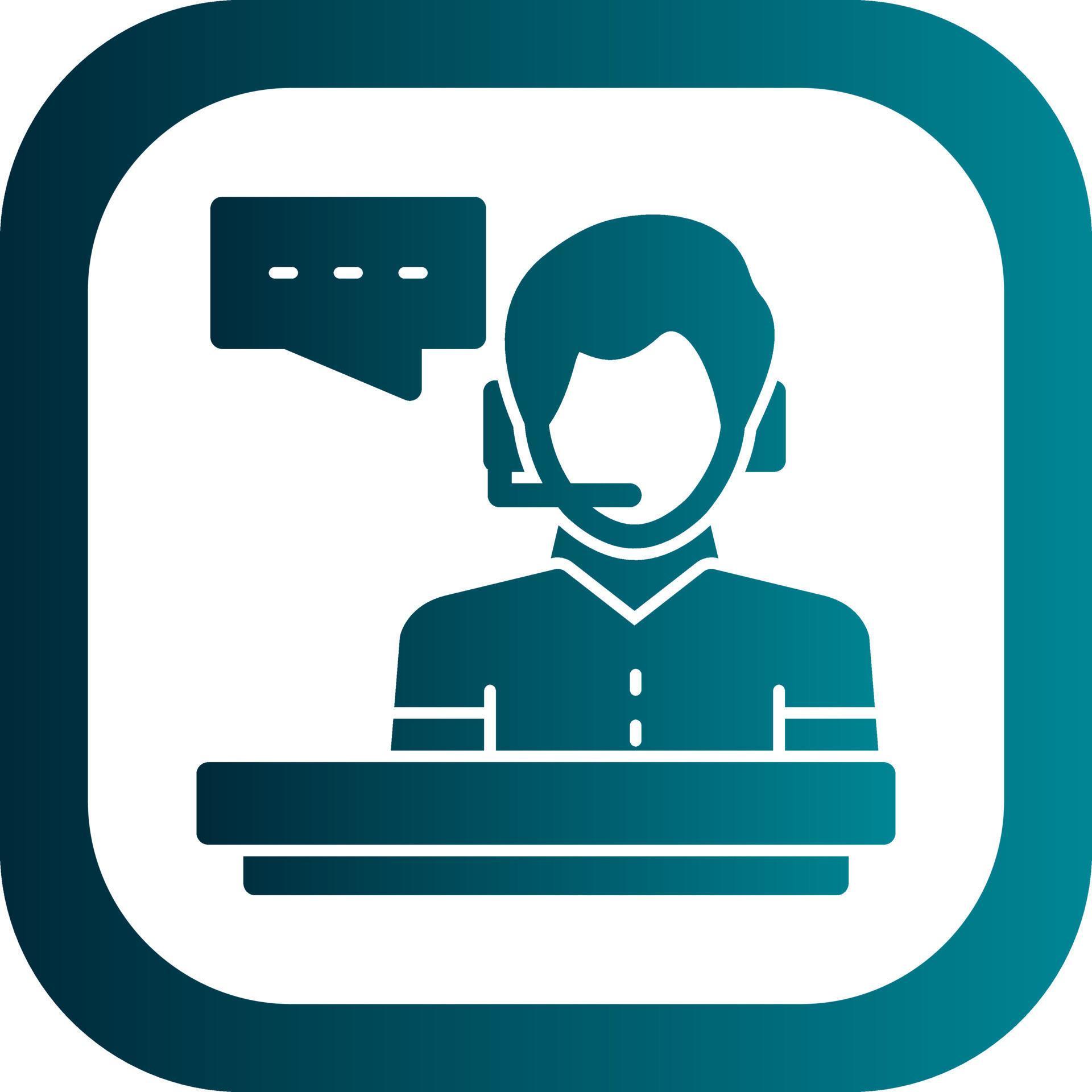 Customer Service Vector Icon Design 20765708 Vector Art at Vecteezy