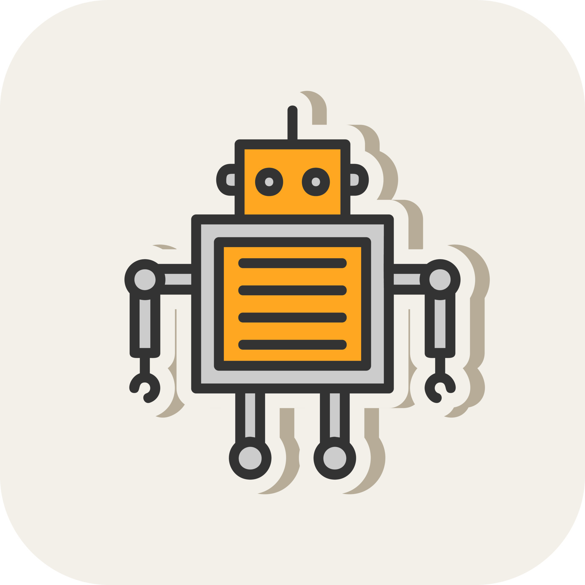 Robotics Vector Icon Design 20769951 Vector Art at Vecteezy