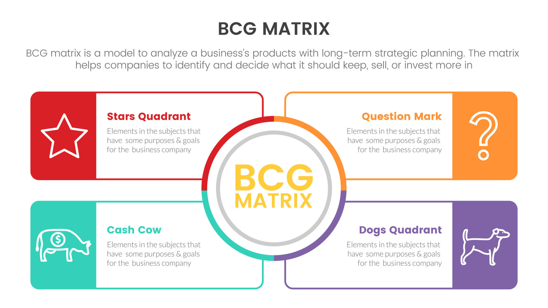 bcg growth share matrix infographic data template with big circle ... bcg growth share matrix infographic data template with big circle ...