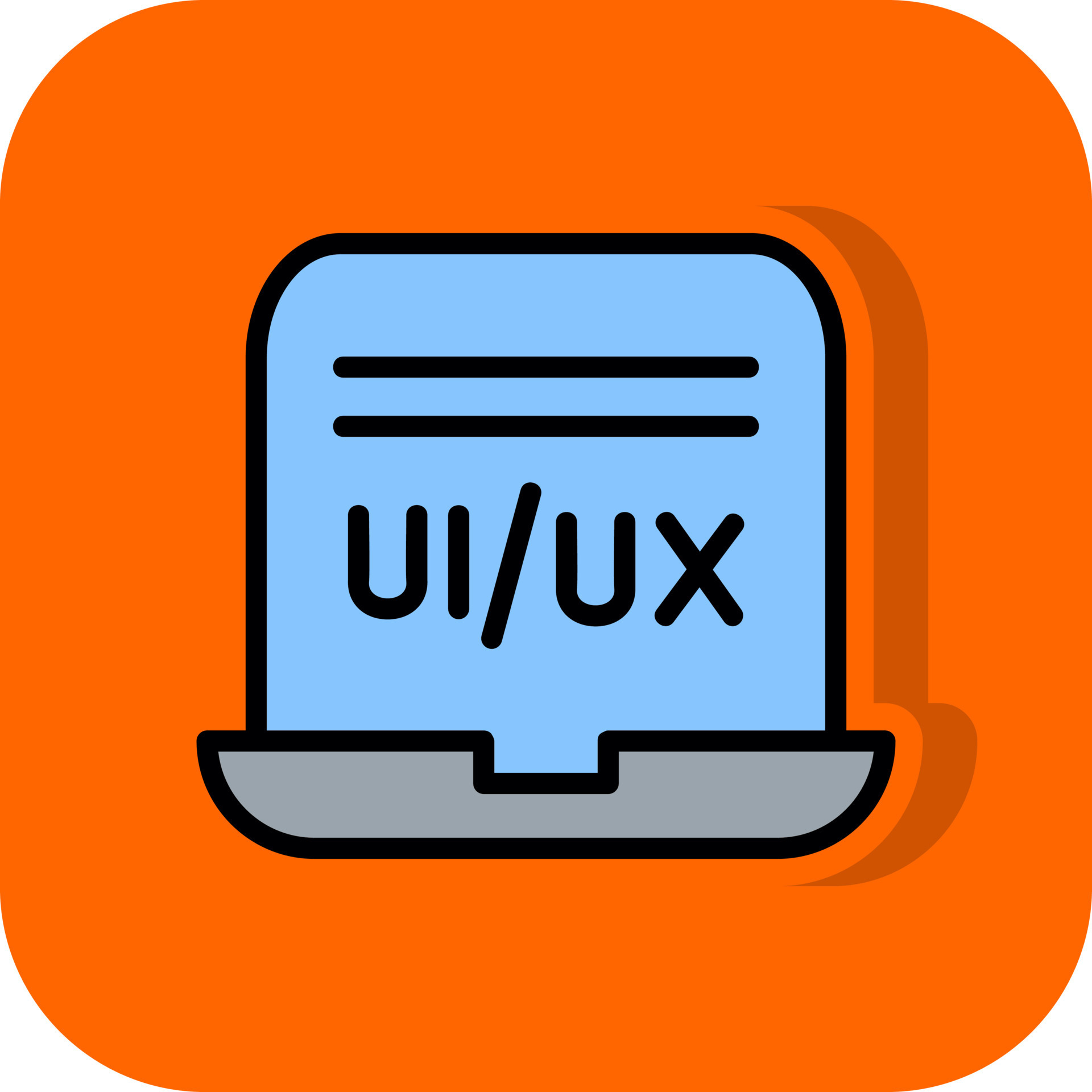 Ui Ux Designer Vector Icon Design 20772082 Vector Art at Vecteezy