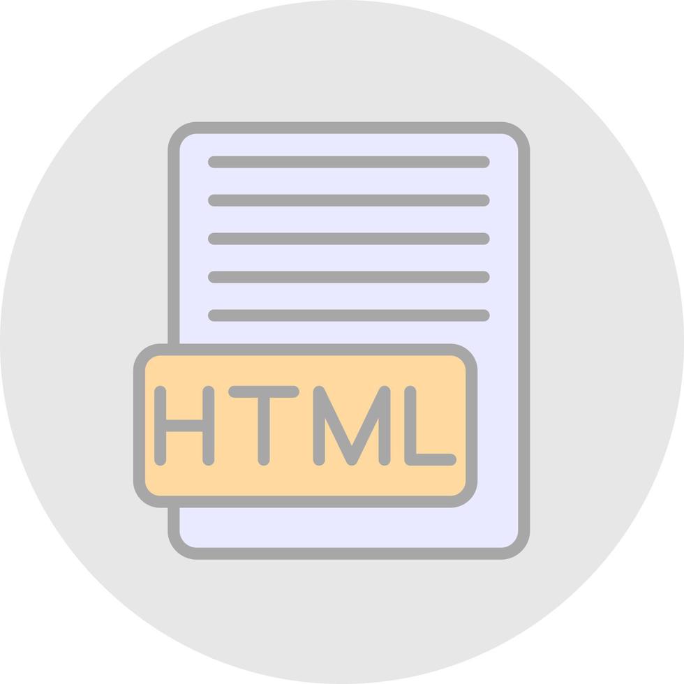 Html Vector Icon Design 20774180 Vector Art at Vecteezy