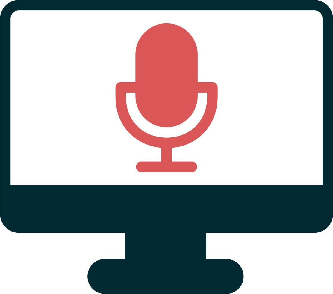 Voice Recorder Vector Icon 20777231 Vector Art at Vecteezy
