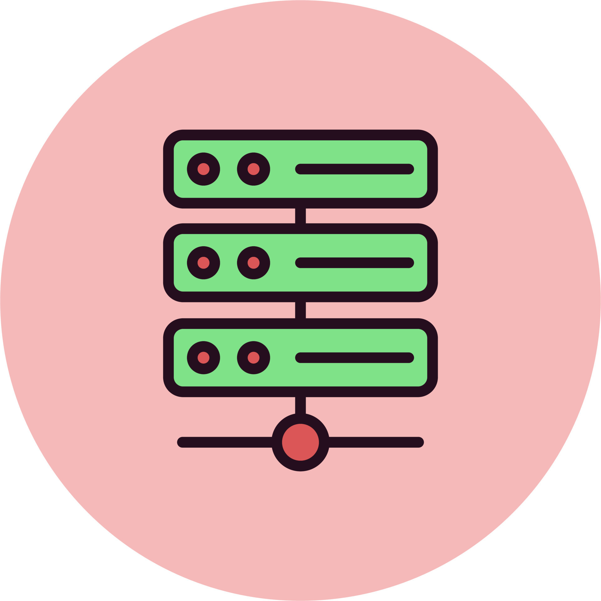 Database Vector Icon 20777334 Vector Art At Vecteezy