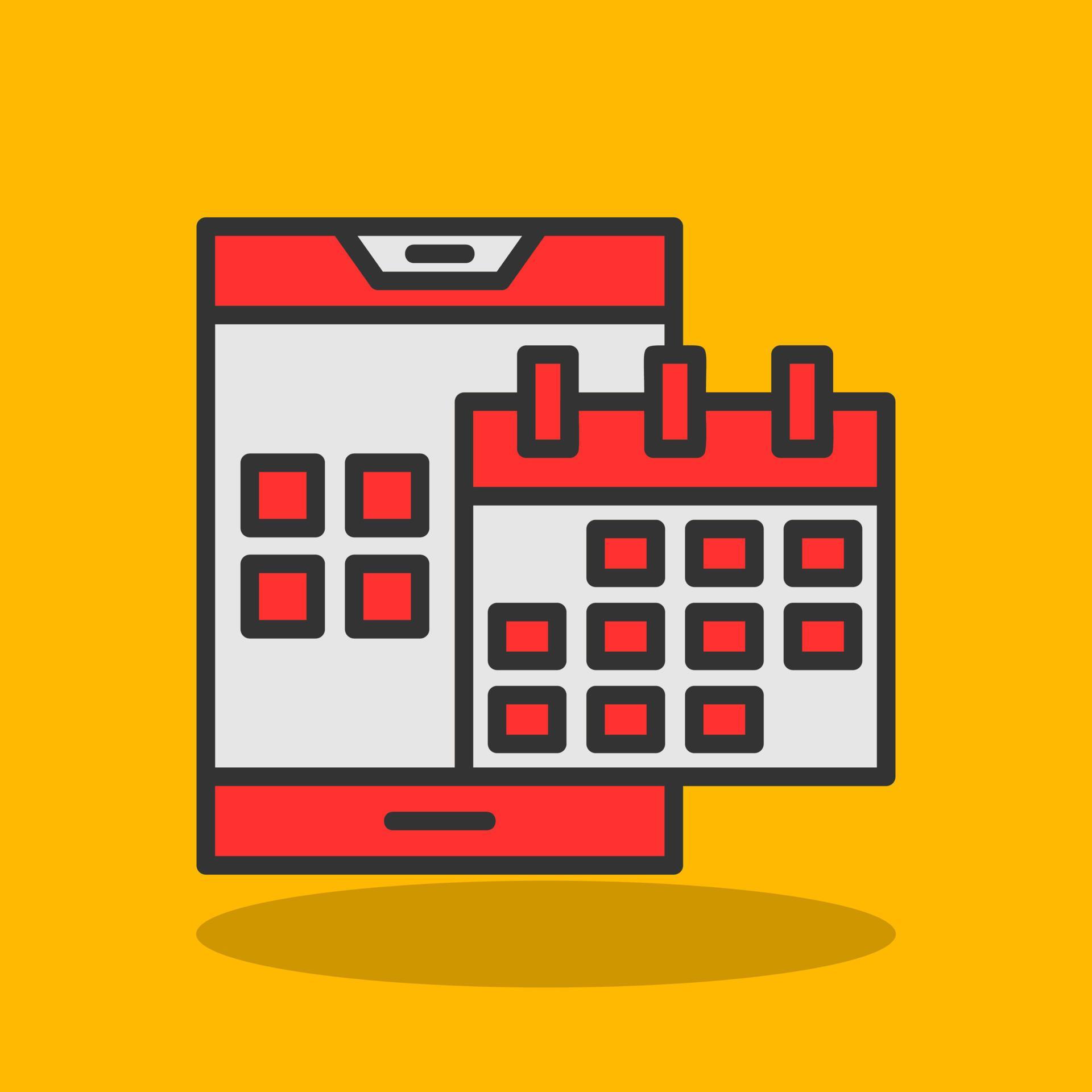 Mobile Application Vector Icon Design 20781739 Vector Art At Vecteezy