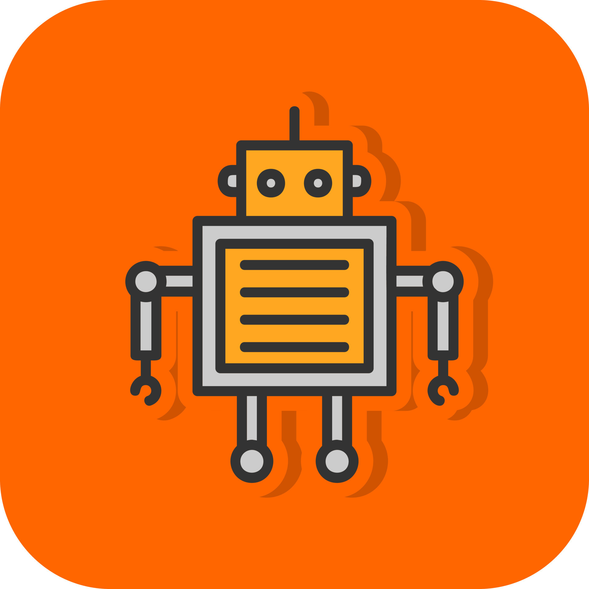 Robotics Vector Icon Design 20783039 Vector Art at Vecteezy