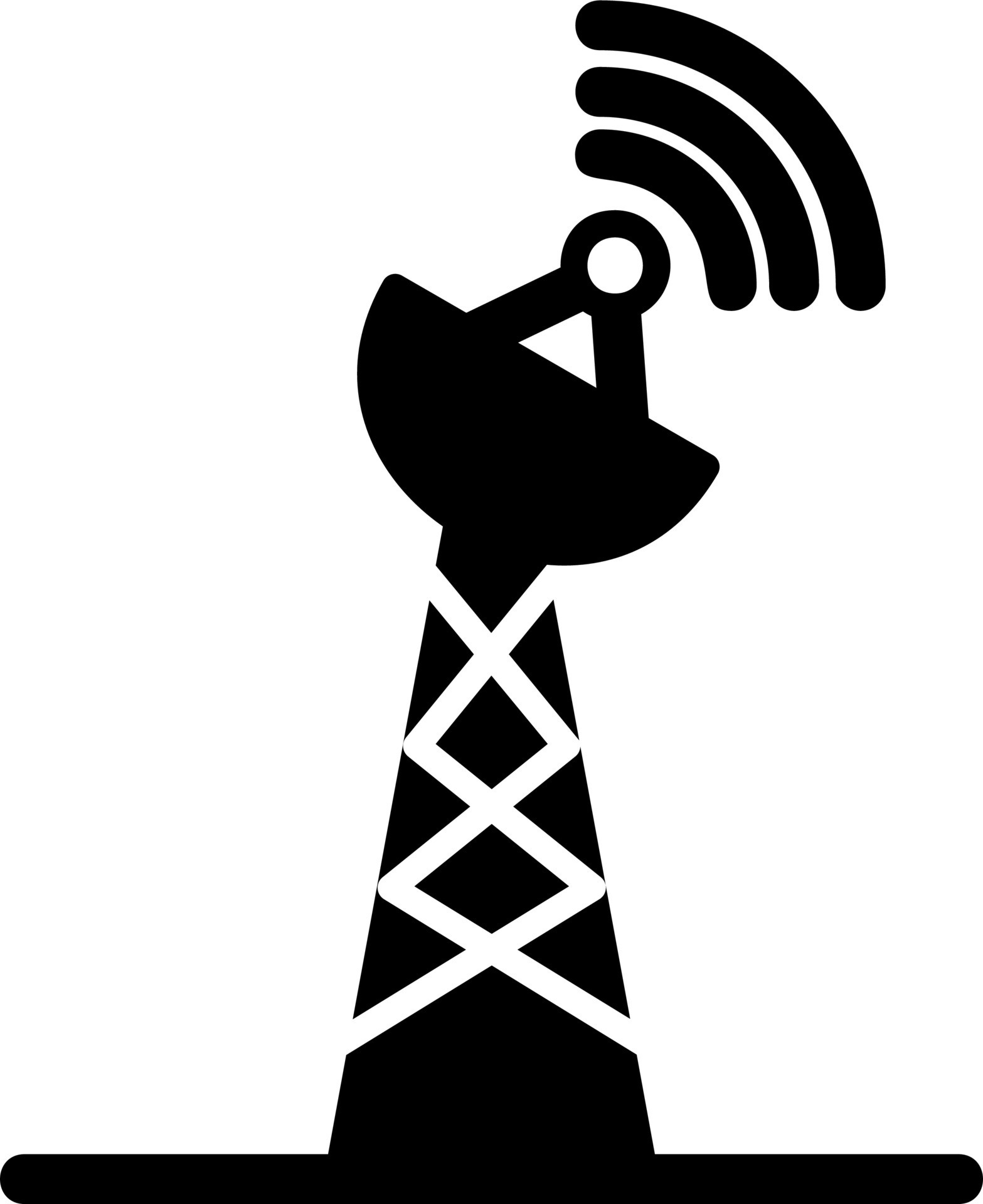 Signal Tower Vector Icon 20784123 Vector Art at Vecteezy Signal Tower Vector Icon 20784123 Vector Art at Vecteezy