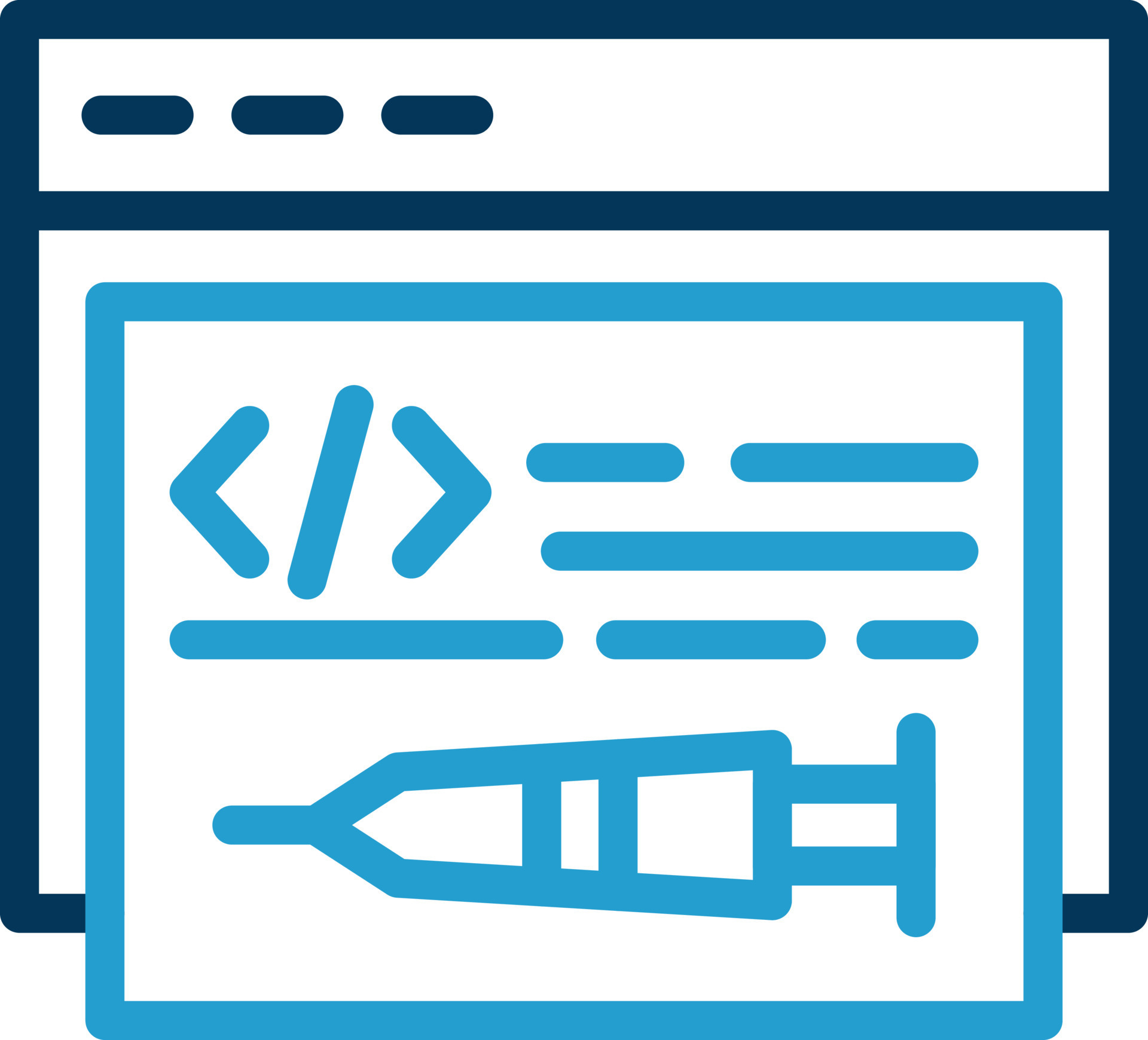 Code Injection Vector Icon Design 20785290 Vector Art at Vecteezy