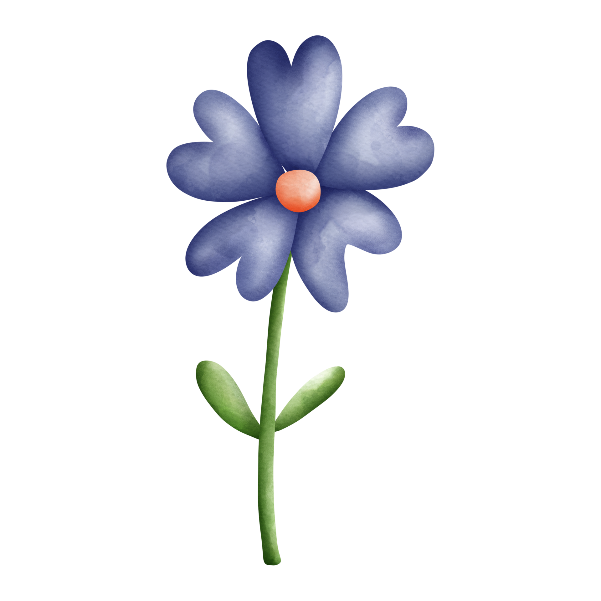 Watercolor Flower Hand Drawn Illustration Spring Season 20786547 Png