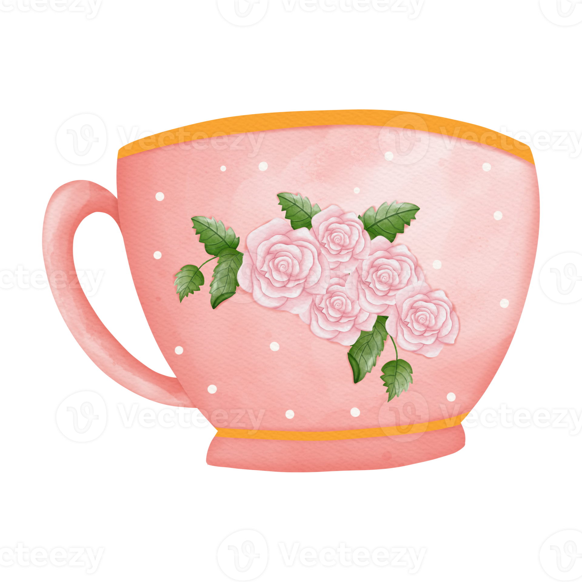 Watercolor rose mug, Valentine's Day Mug, Mug of Love, Valentine ...