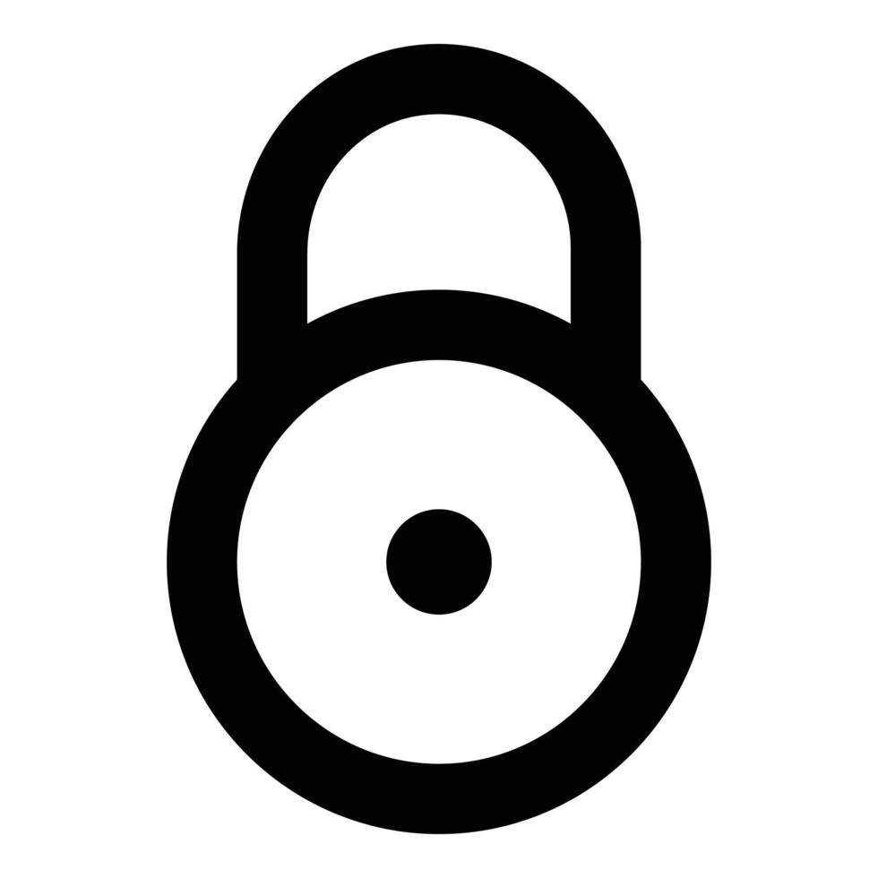 lock icon for web ui design 20790859 Vector Art at Vecteezy
