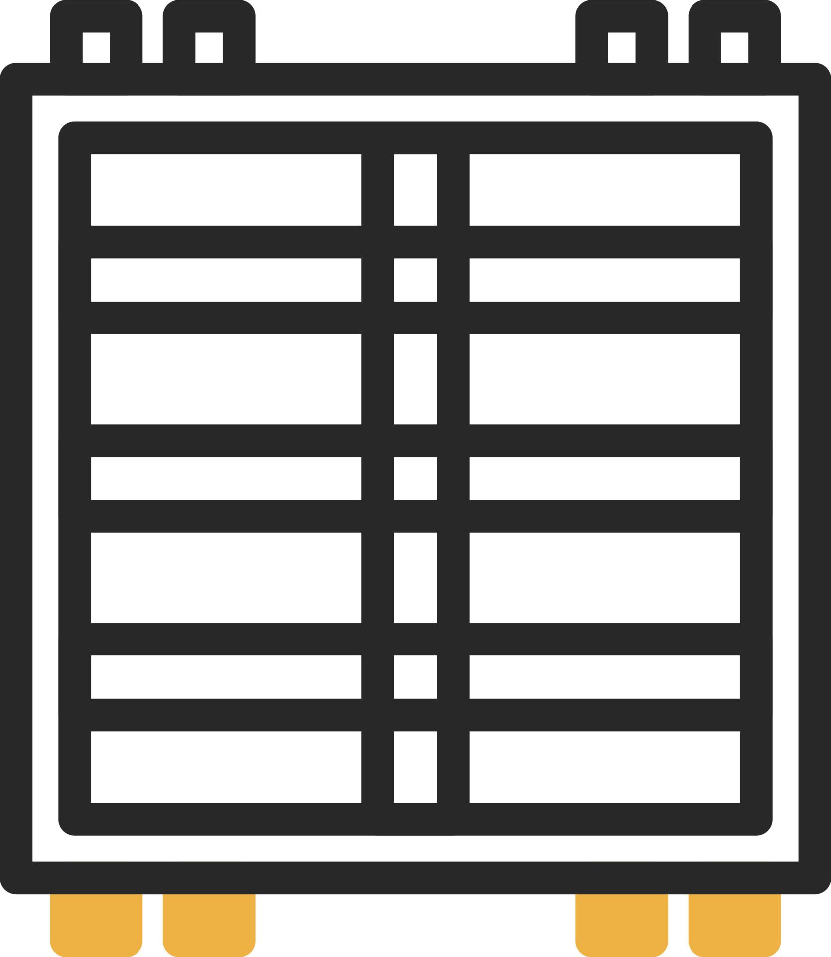 Roof Rack Vector Icon Design 20799732 Vector Art at Vecteezy Roof Rack Vector Icon Design 20799732 Vector Art at Vecteezy