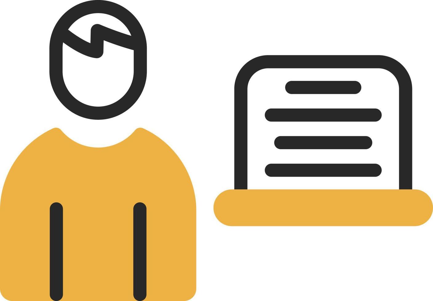 Programmer Vector Icon Design 20801015 Vector Art at Vecteezy