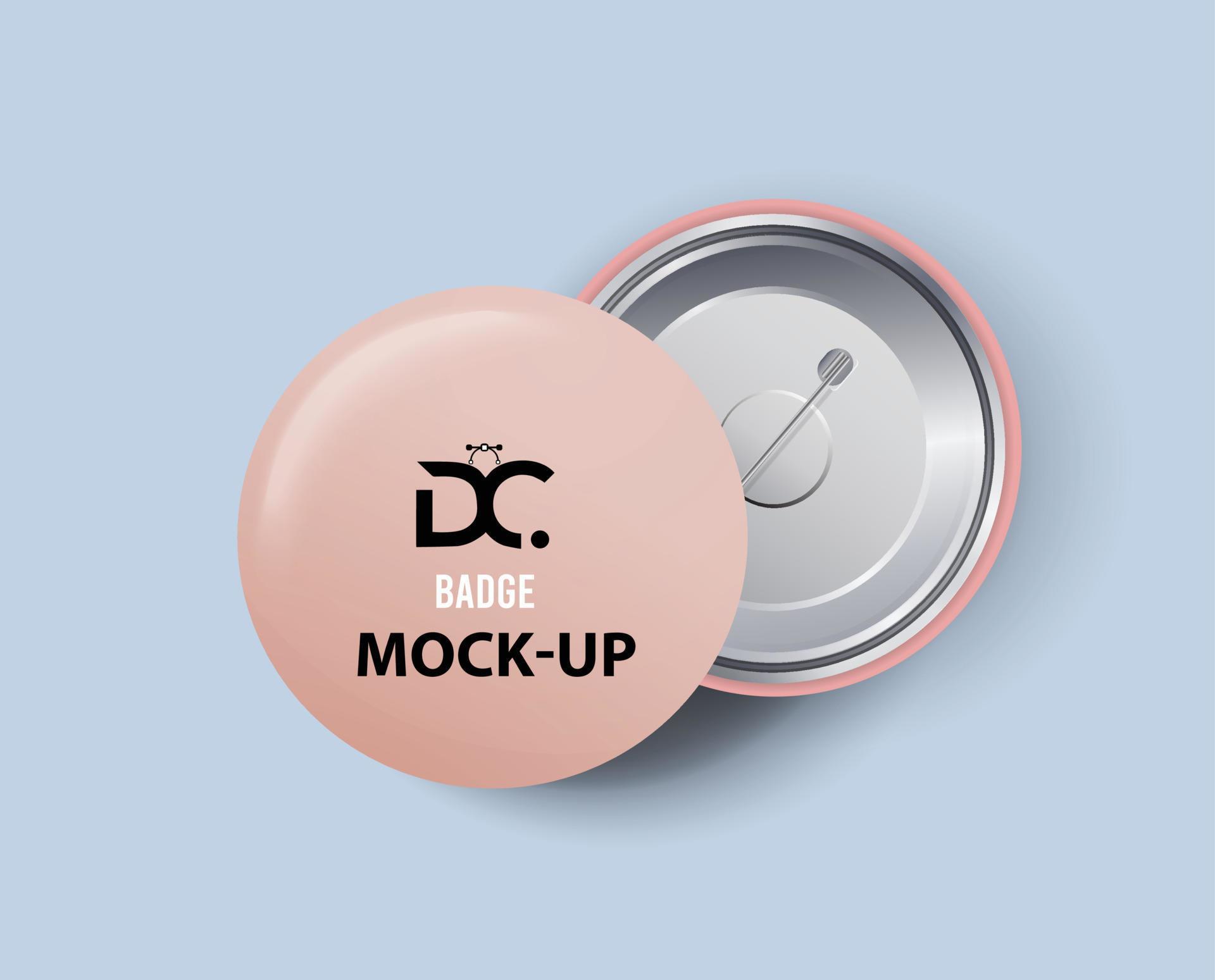 button badge or pinback design with Vector 20802018 Vector Art at Vecteezy