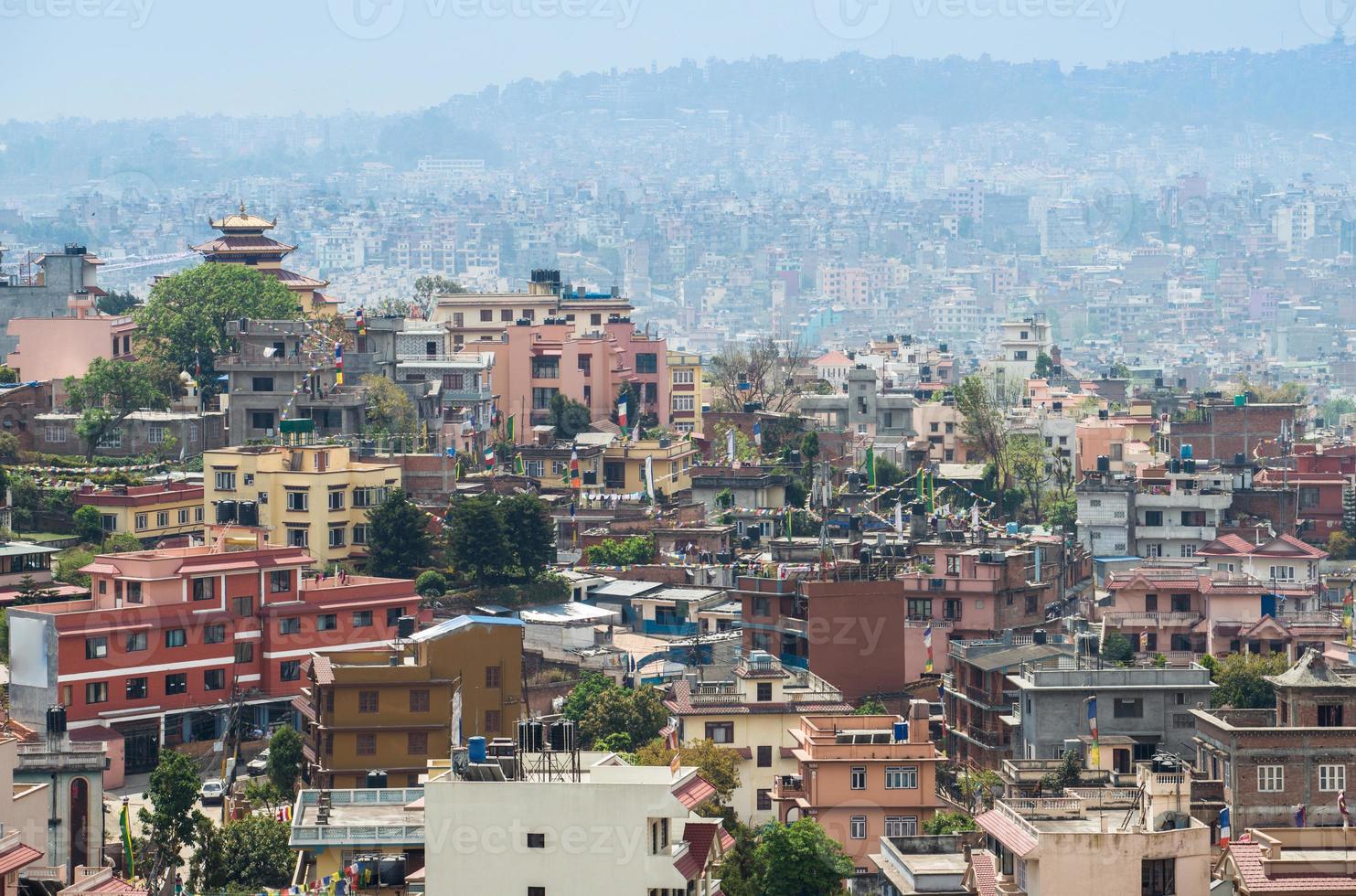 Kathmandu city the capital city of Nepal, view from Kathmandu valley. 20803897 Stock Photo at ...