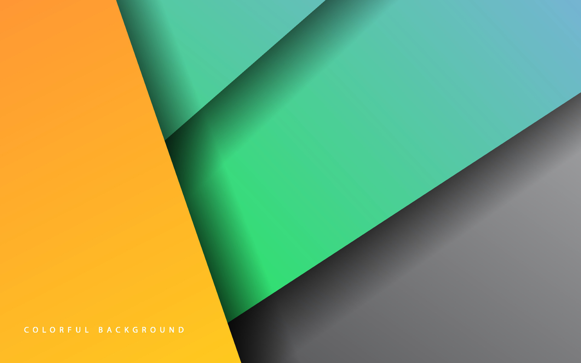 Abstract Overlap Layer Papercut Green And Orange Background Vector 20805552 Vector Art At Vecteezy