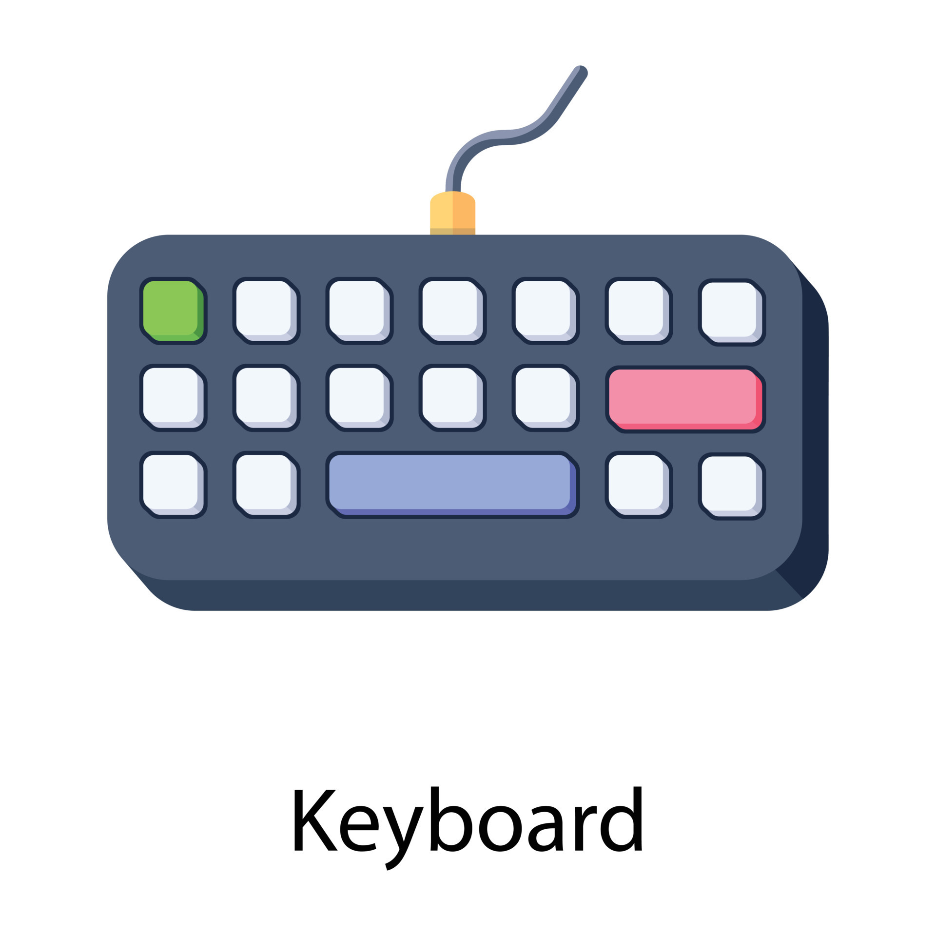 Trendy Keyboard Concepts 20807896 Vector Art at Vecteezy Trendy Keyboard Concepts 20807896 Vector Art at Vecteezy