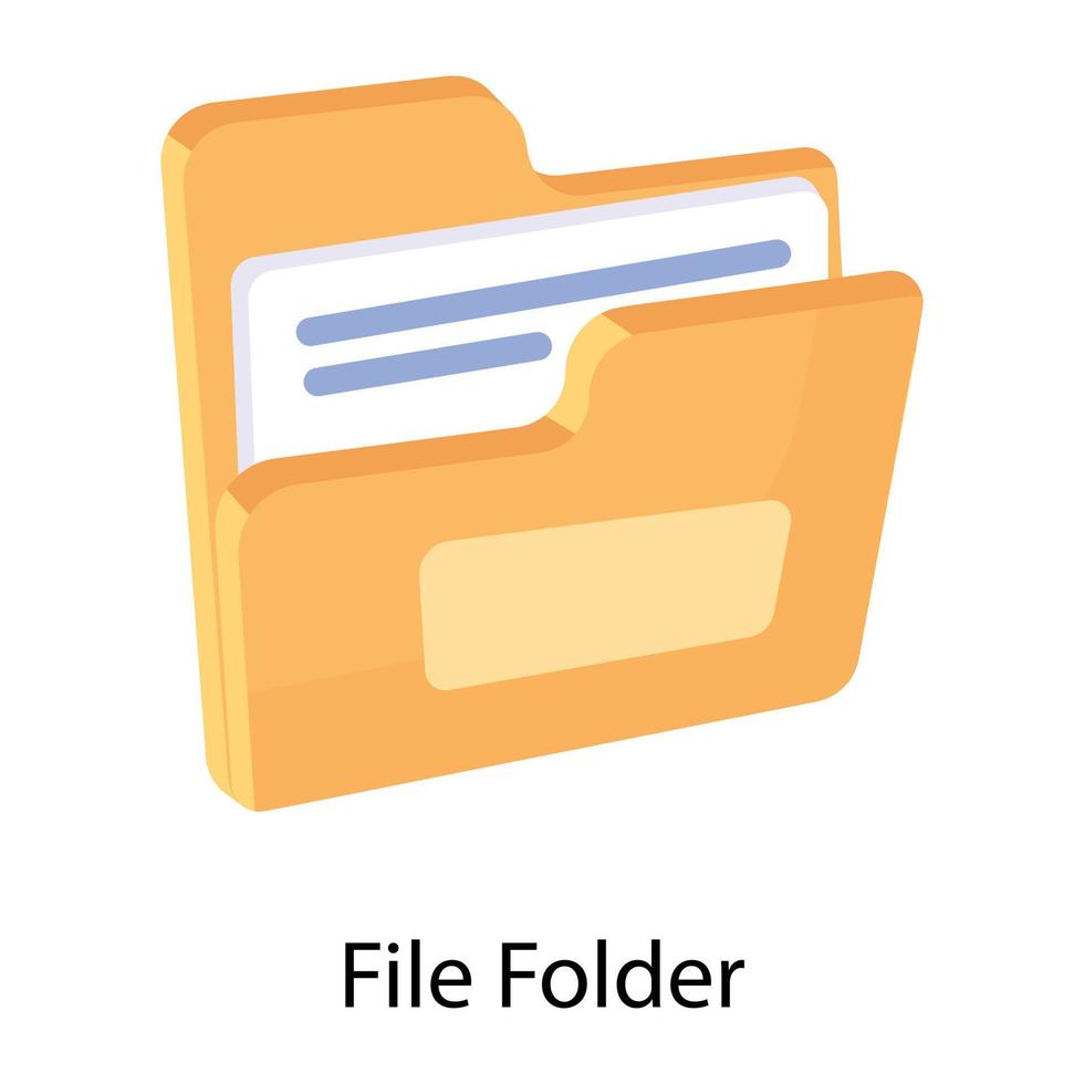 Trendy File Folder 20807946 Vector Art At Vecteezy