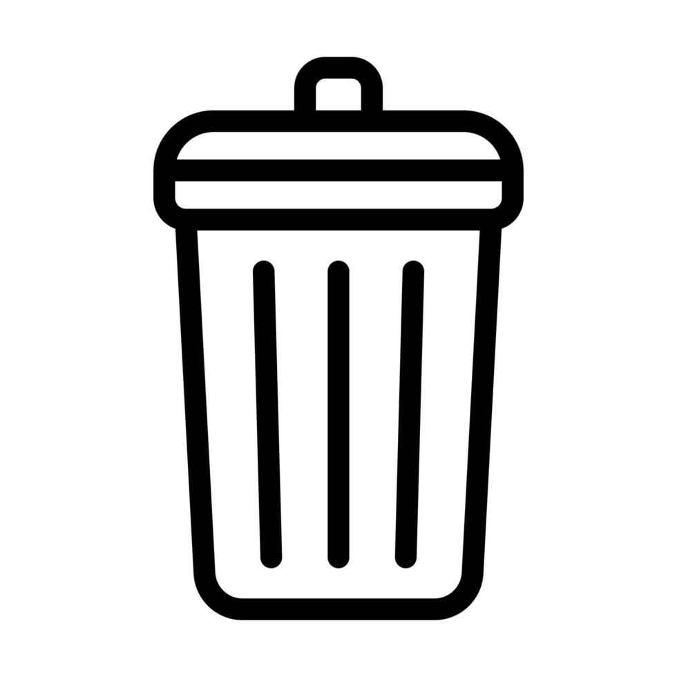Trash Bin Icon Design 20810217 Vector Art at Vecteezy Trash Bin Icon Design 20810217 Vector Art at Vecteezy