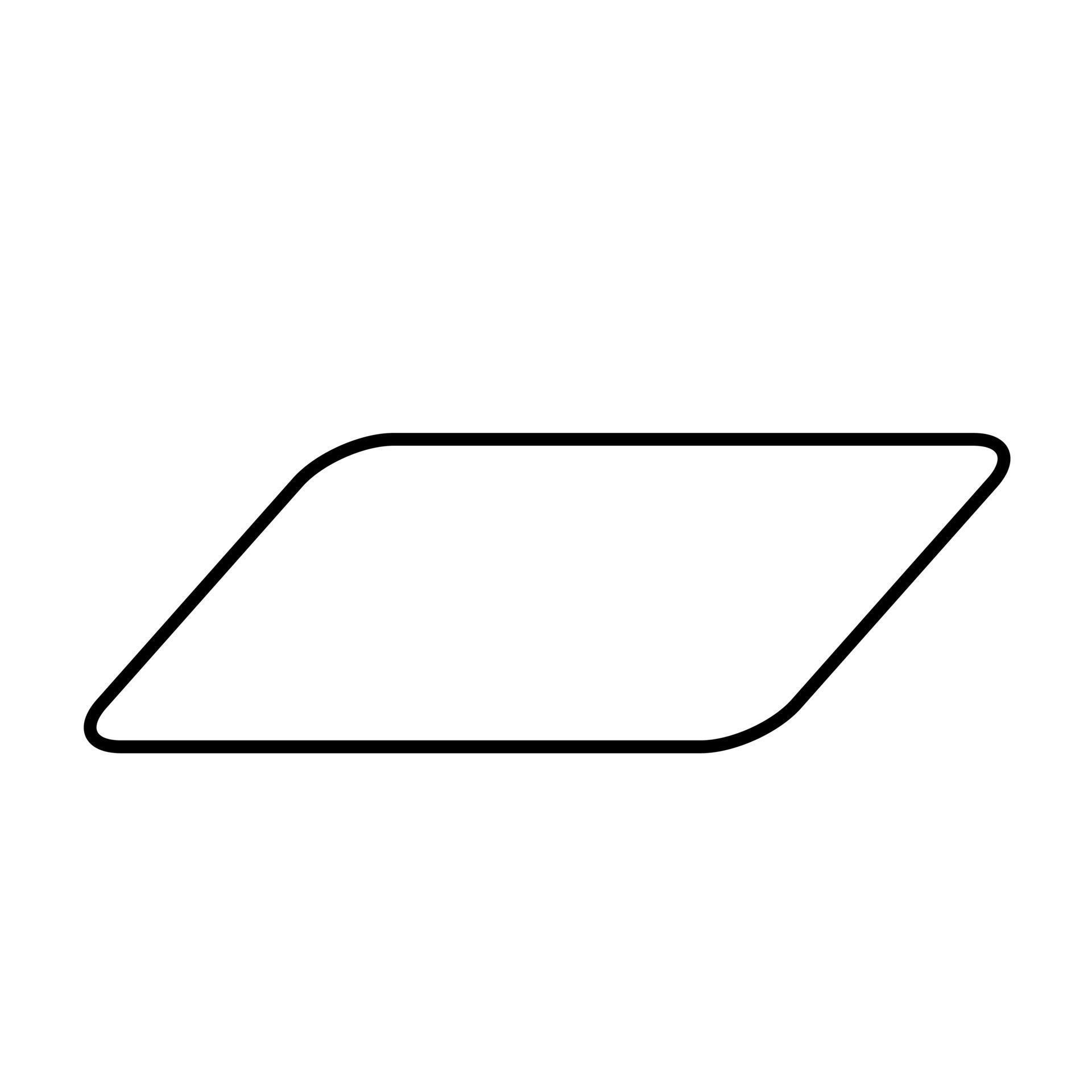 Rounded Parallelogram Shape 20811341 Vector Art at Vecteezy