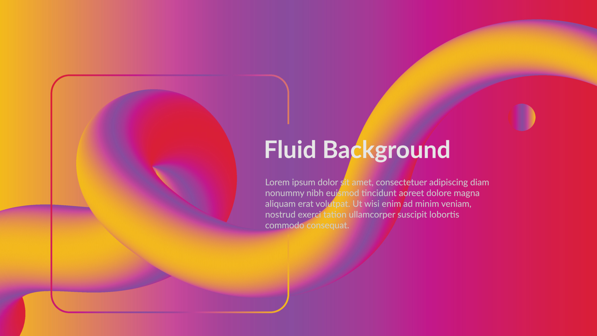 Fluid Background Vector Illustration With Liquid Shapes Abstract Shape Gradient Backgrounds 3d