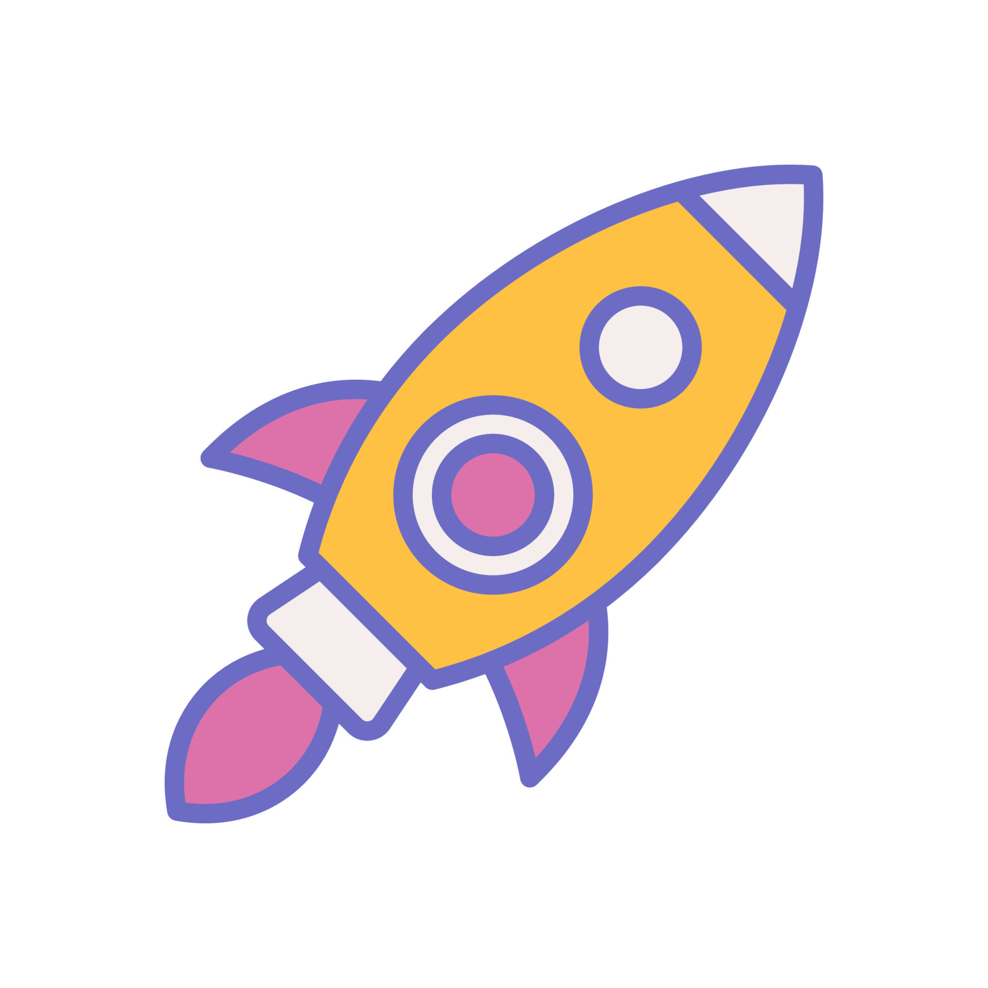 rocket icon for your website design, logo, app, UI. 20814314 Vector Art ...